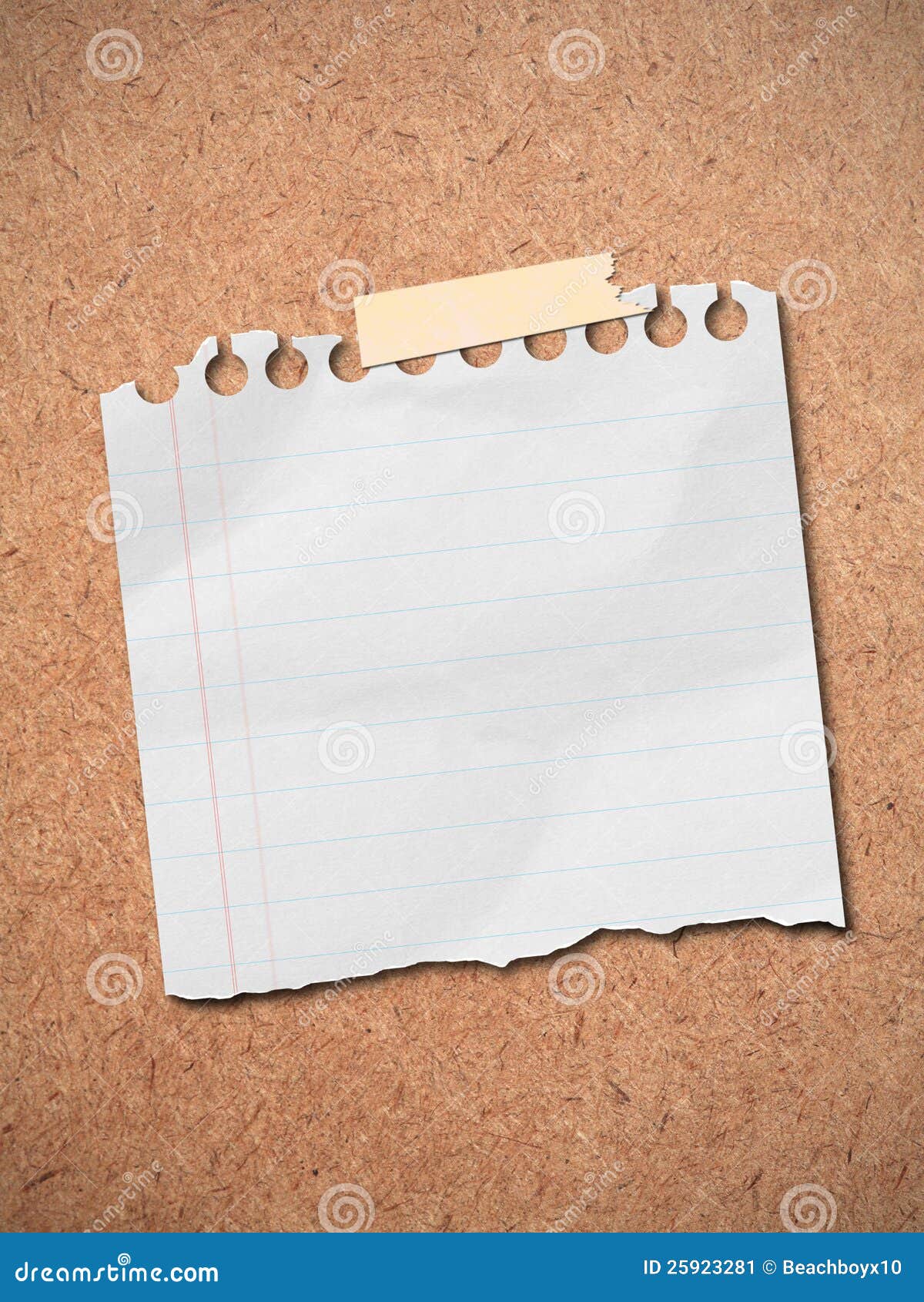 Note Paper Post on Wooden Board. Stock Image - Image of post, memory ...