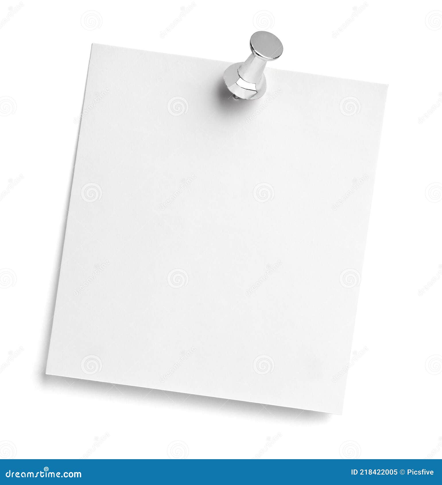 Note Paper Push Pin Message Red White Black Stock Image - Image of ...