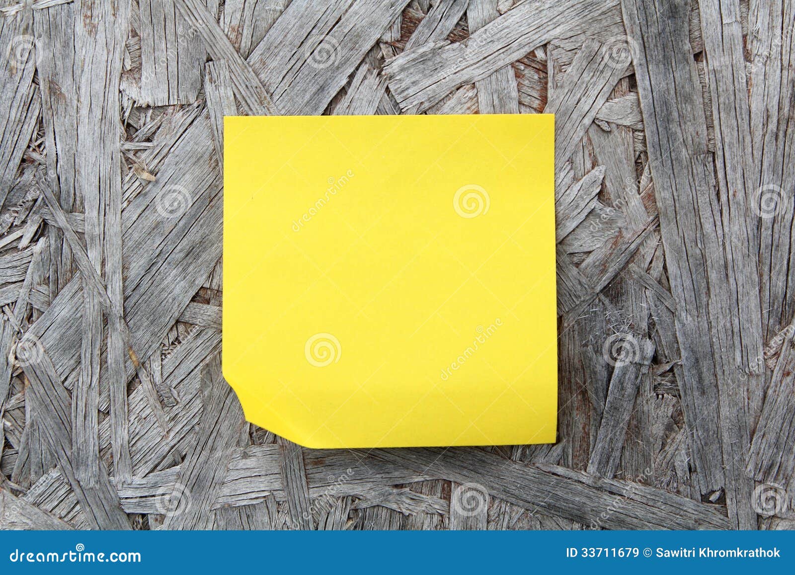 Note Paper Stick on Wood Background Stock Image - Image of notice ...