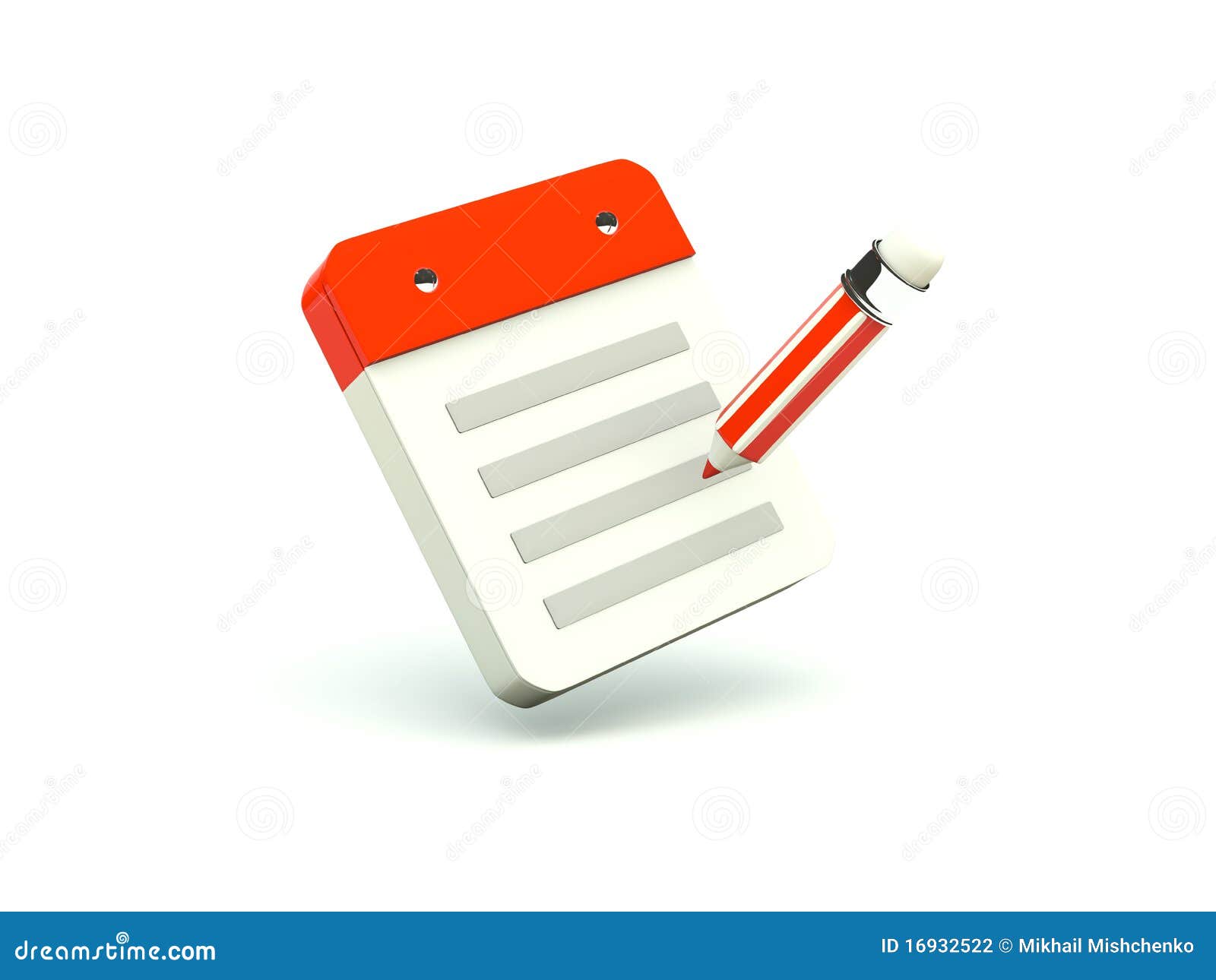Note with pencil icon stock illustration. Illustration of internet ...