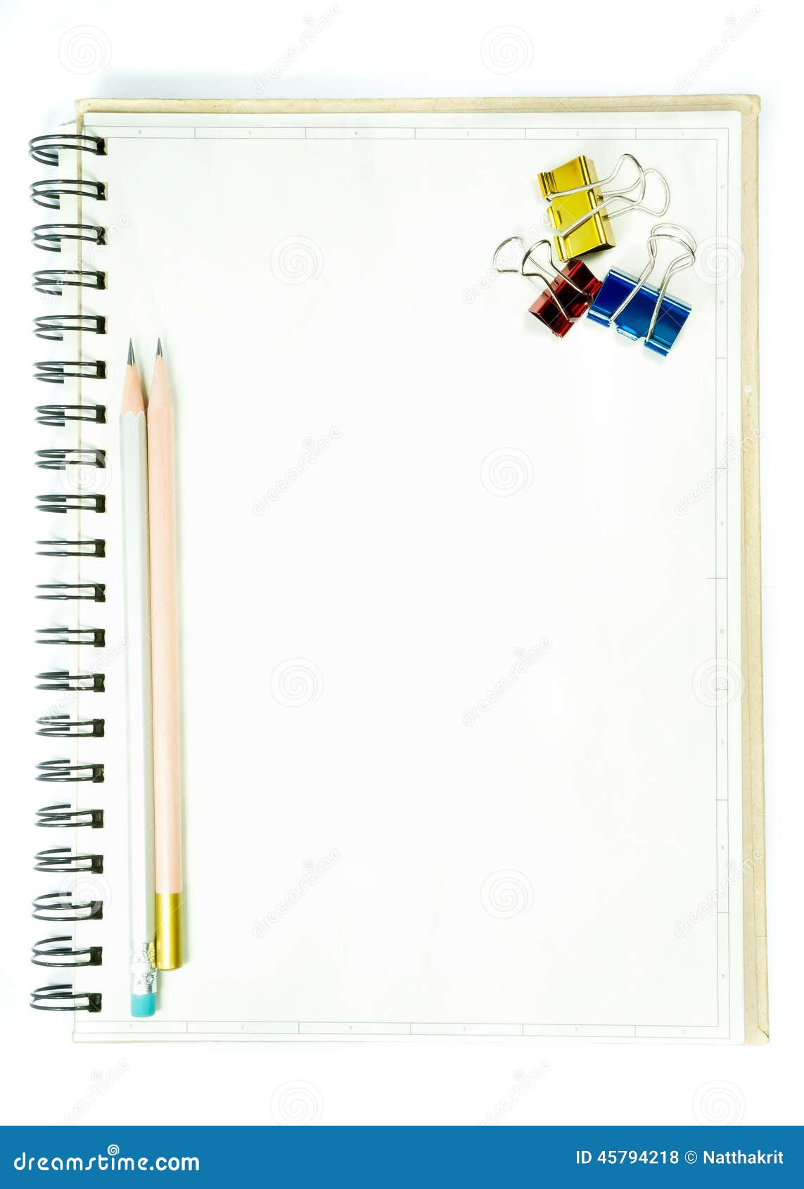 Note and Pencil stock photo. Image of office, memo, correspondence ...