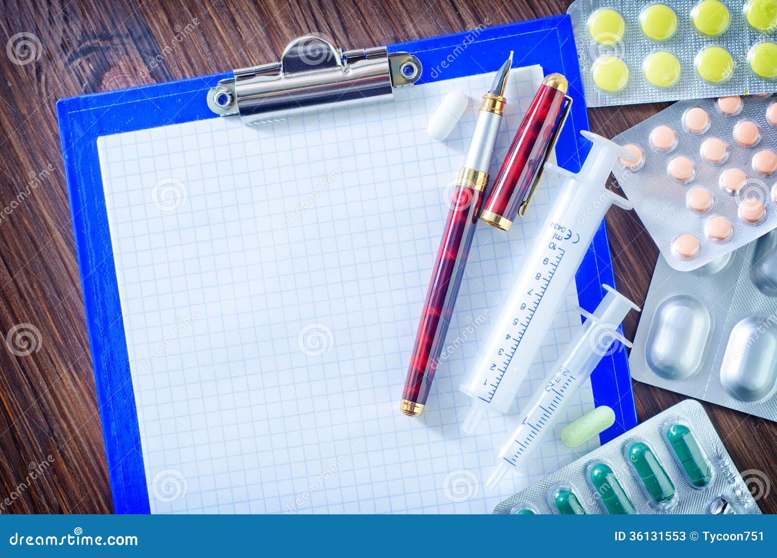 Note and pills stock image. Image of healthcare, paper - 36131553