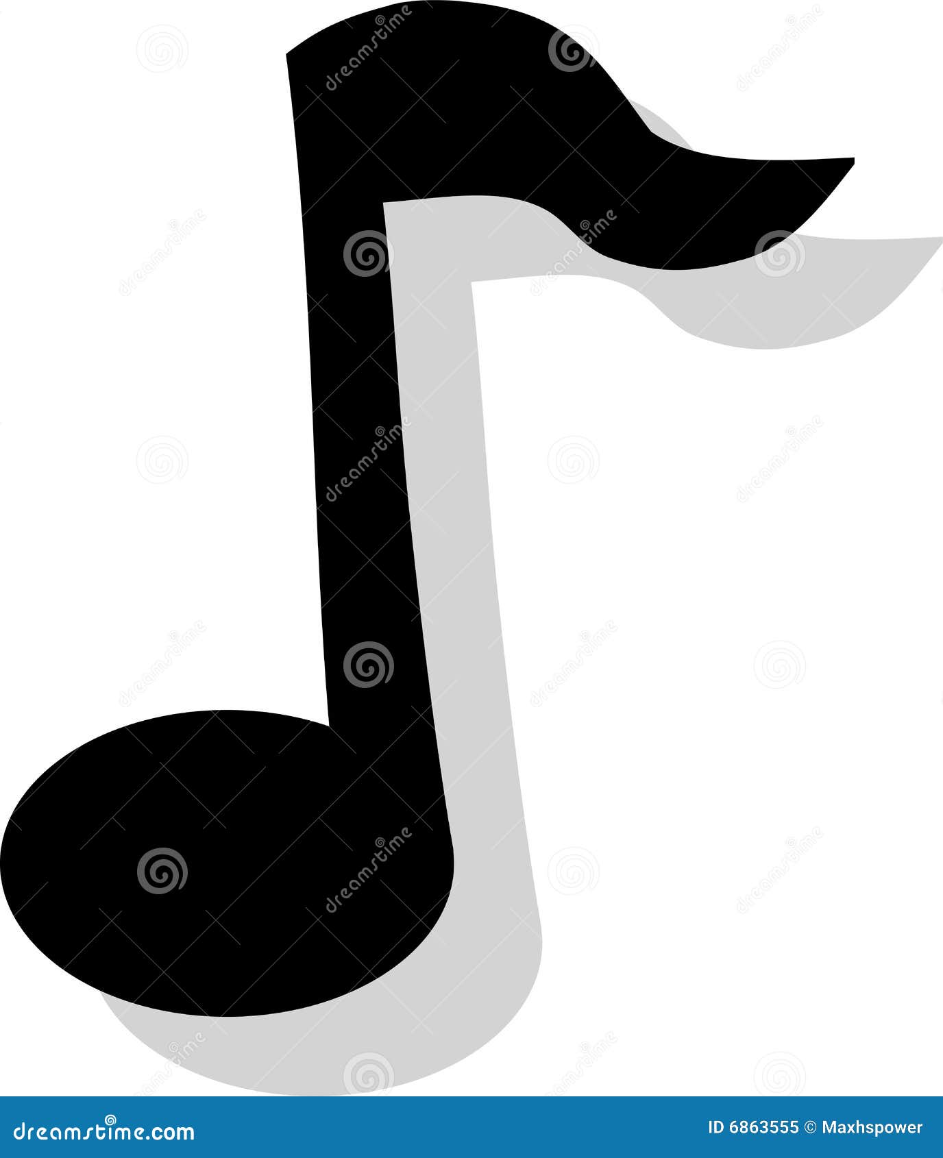 Note with Shadow stock illustration. Illustration of sign - 6863555