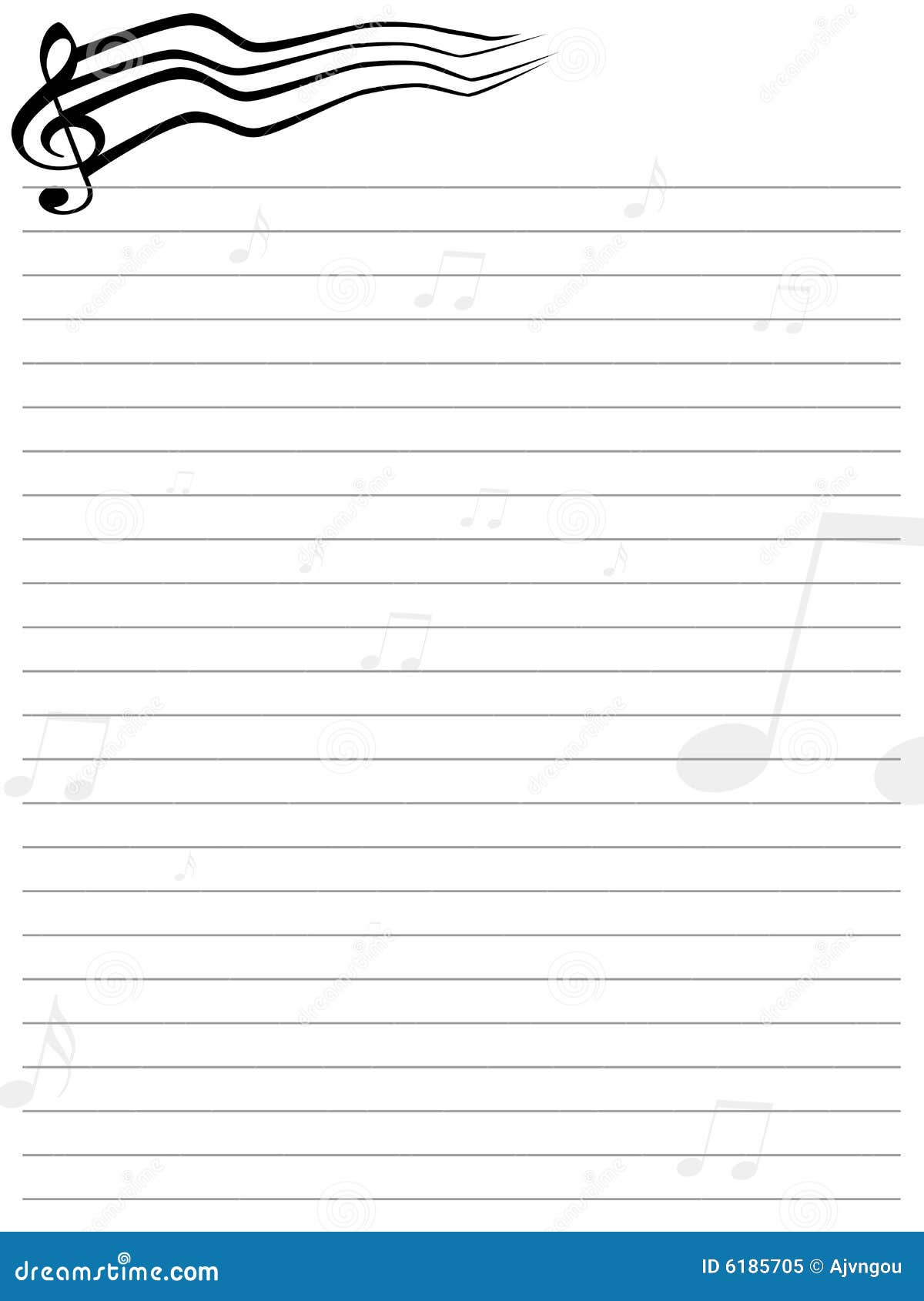 Note sheet of paper stock image. Image of site, classic - 6185705