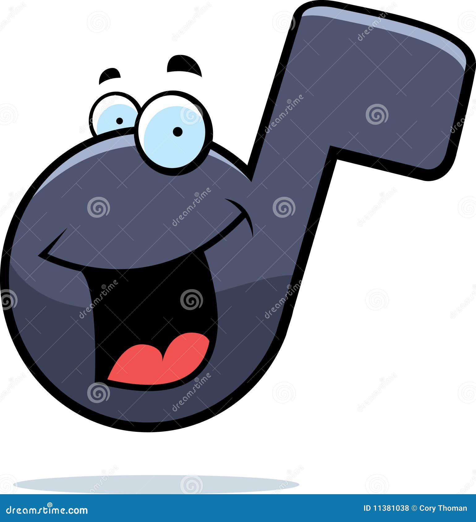 Note Smiling stock vector. Illustration of note, symbol - 11381038