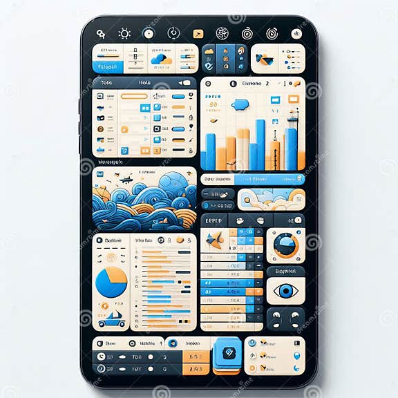 Note Taking App Interface with Note Organization, Text Formatti Stock ...