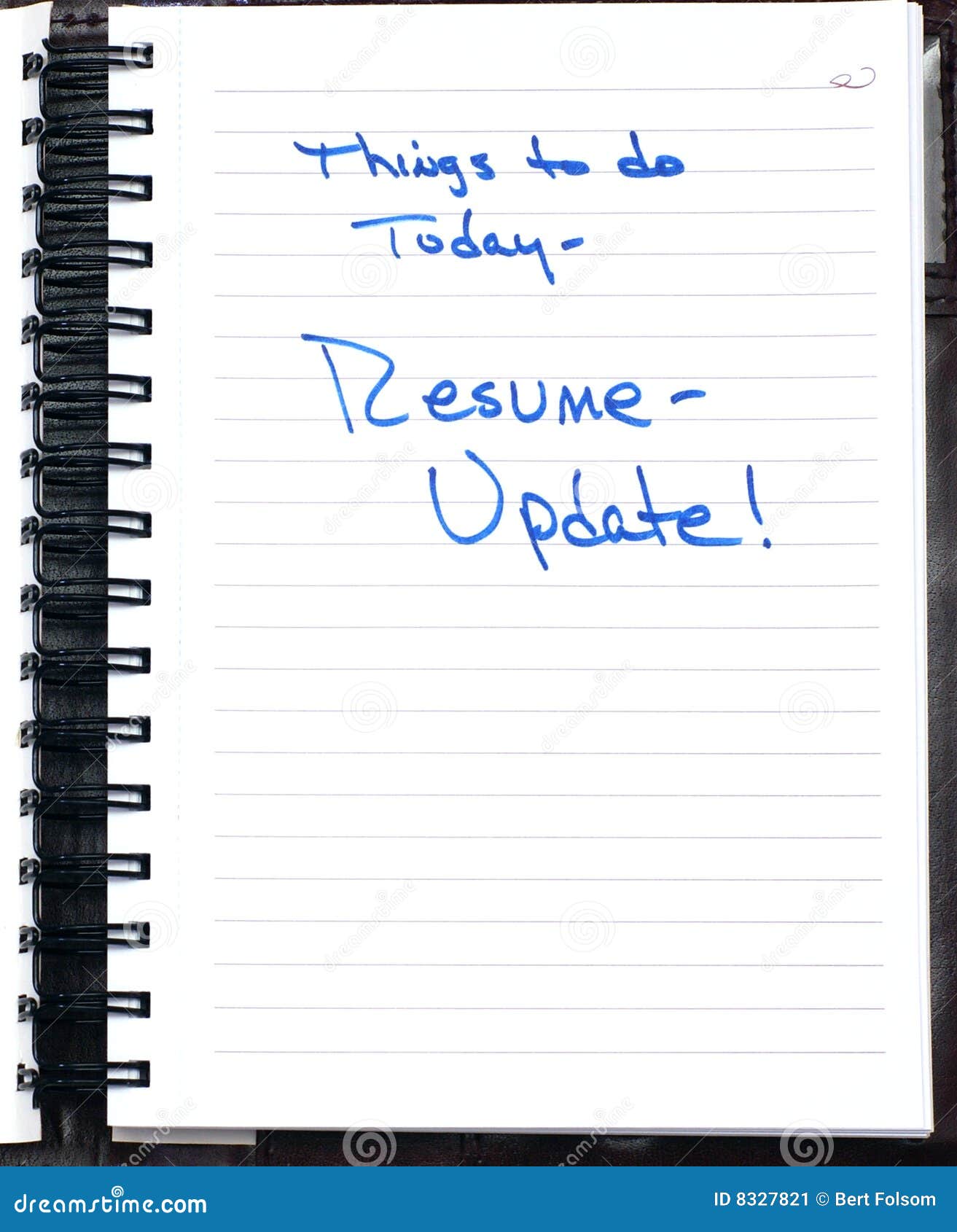 Note to update resume stock image. Image of lines, note - 8327821