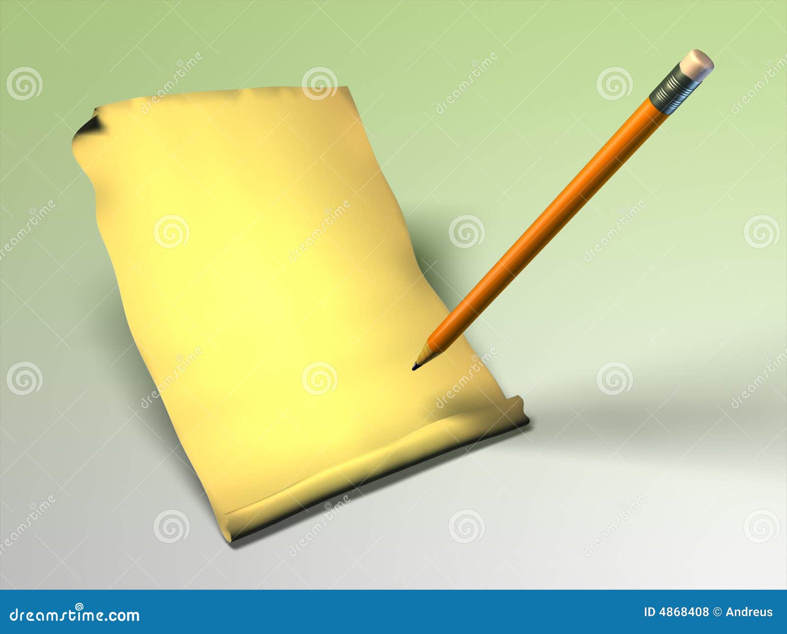 Note Writing Picture. Image: 4868408