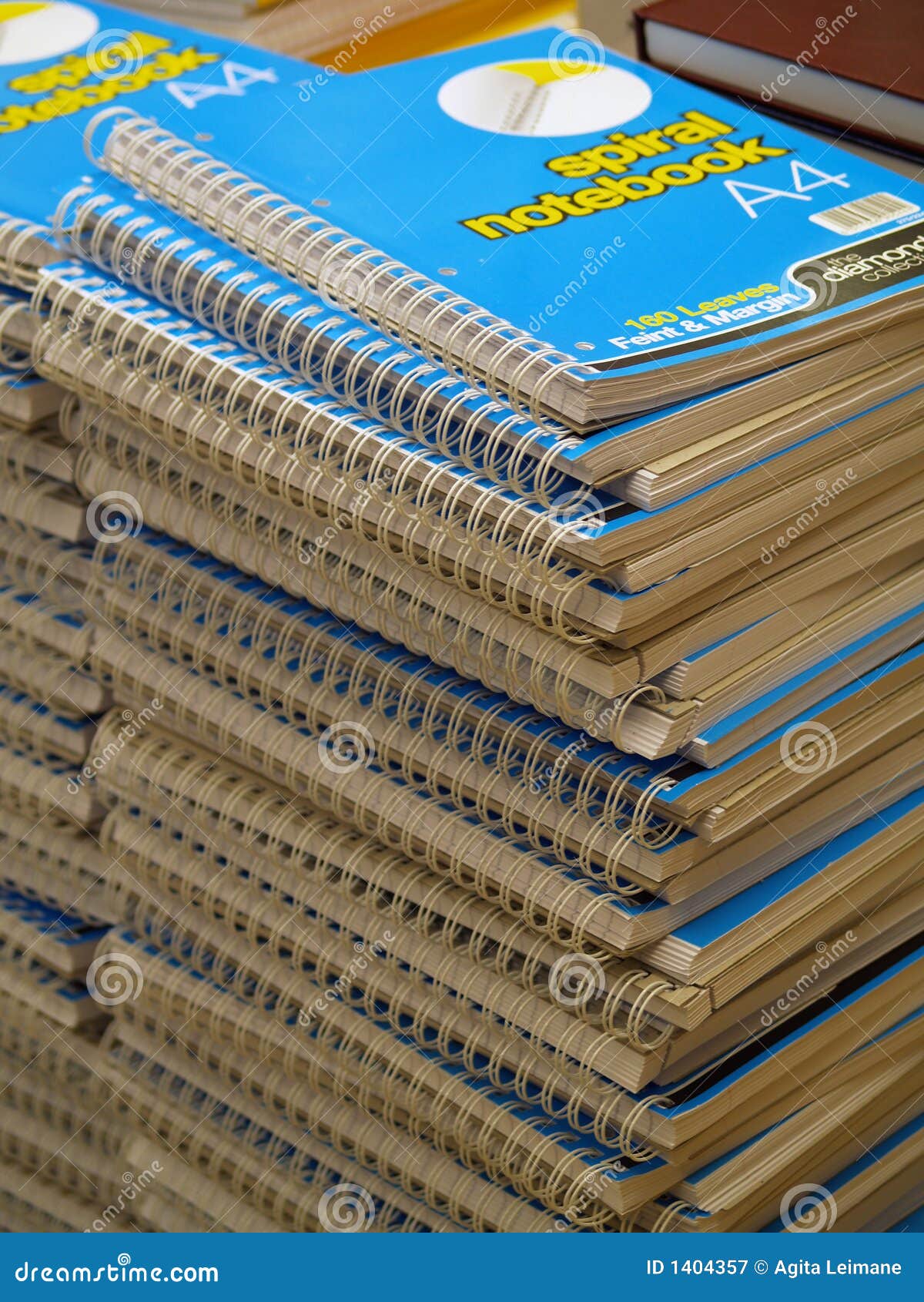 Notebook stock image. Image of paper, notebooks, business - 1404357