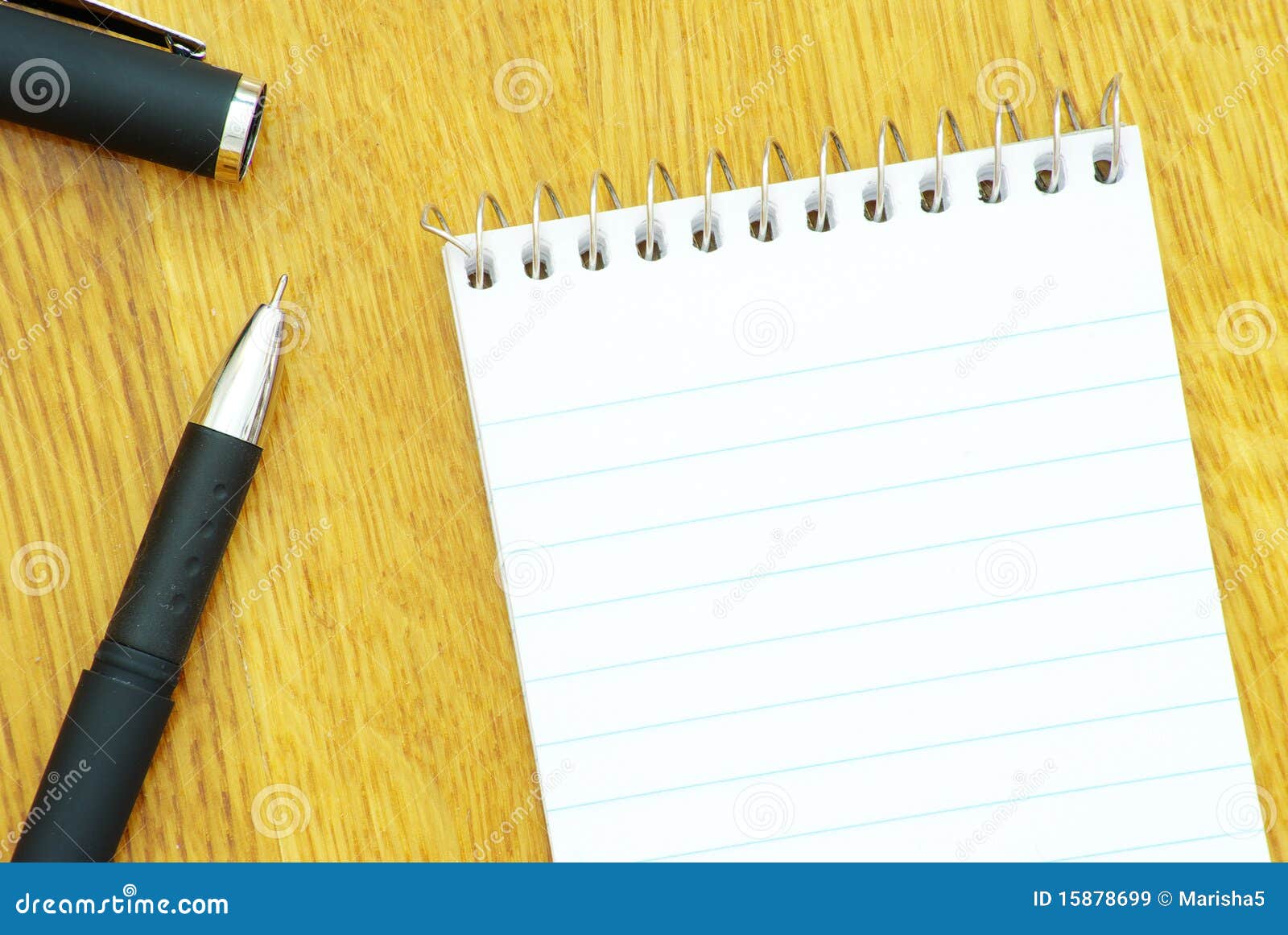 Notebook stock image. Image of business, education, message - 15878699