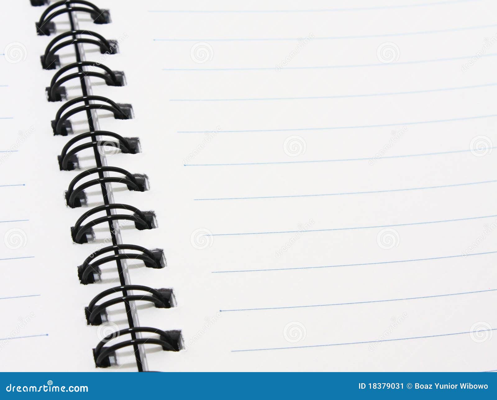 Notebook stock image. Image of lined, school, notebook - 18379031