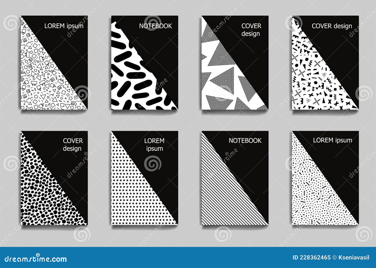 Notebook Abstract Background Stock Vector - Illustration of creative ...