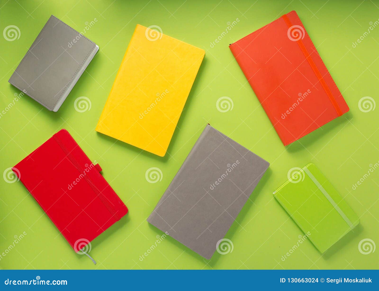 Notebook at Abstract Background Stock Photo - Image of minimalist ...