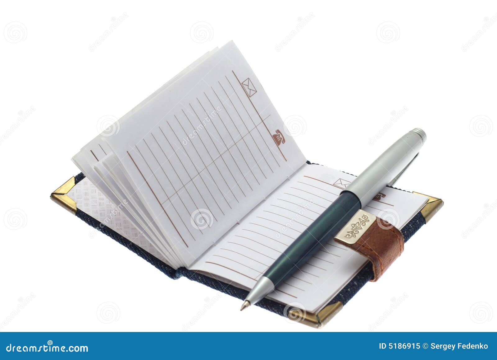 Notebook And Ball Pen Picture. Image: 5186915