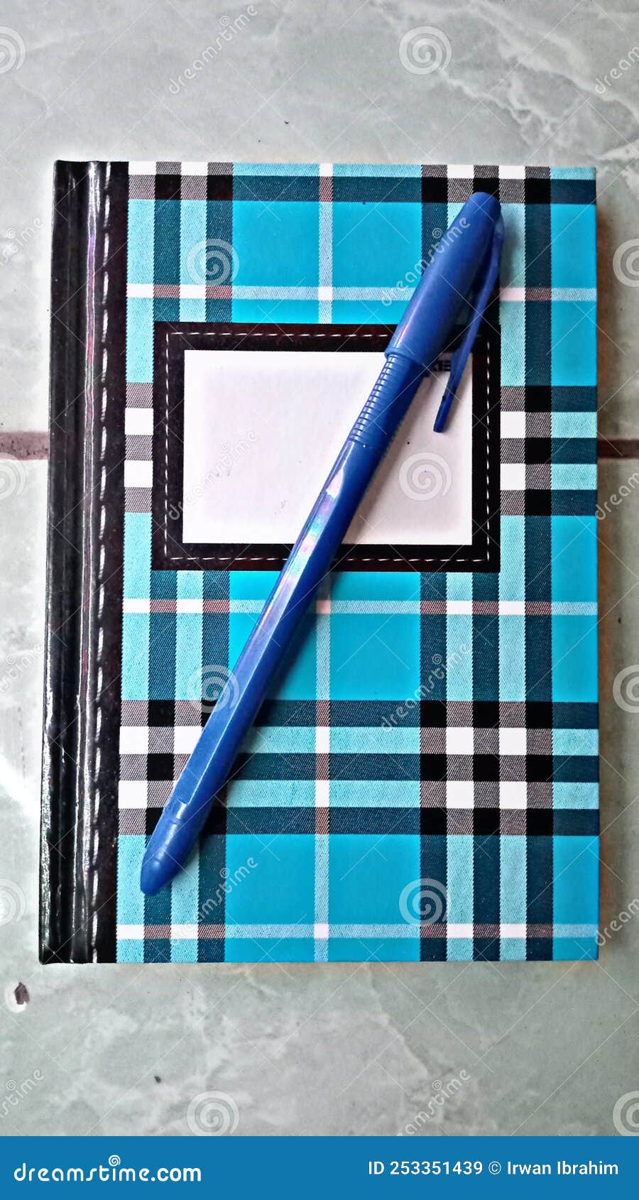 Notebook and Blue Pen Ready To Use Stock Image - Image of notebook ...