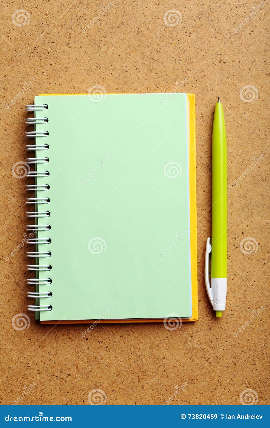 Notebook stock image. Image of list, personal, sheet - 73820459