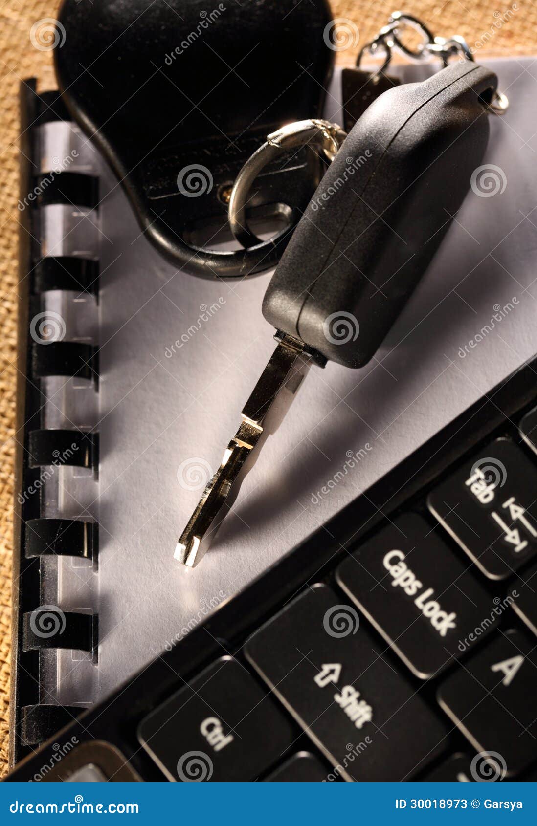 Car Key and Computer Keyboard Stock Image - Image of auto, computer ...