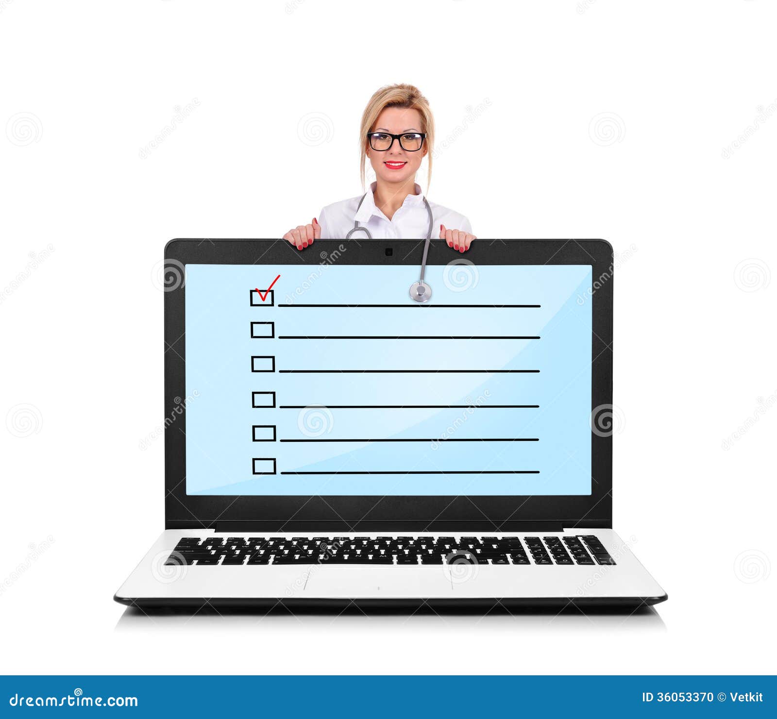 Notebook with check box stock photo. Image of laboratory - 36053370