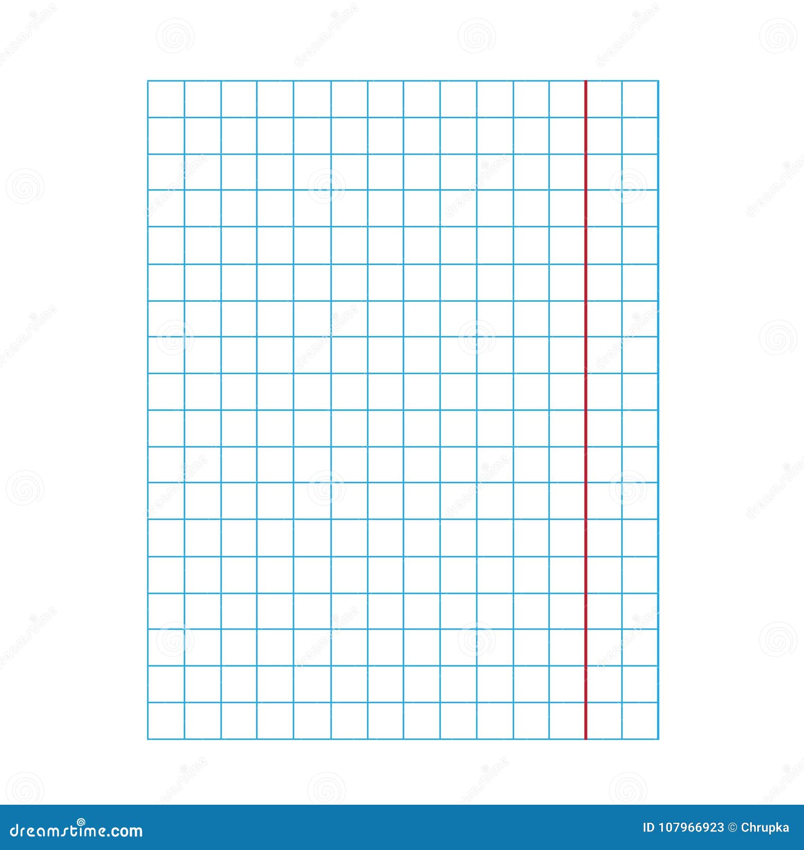 Notebook Checkered Paper Sheet Stock Vector - Illustration of texture ...