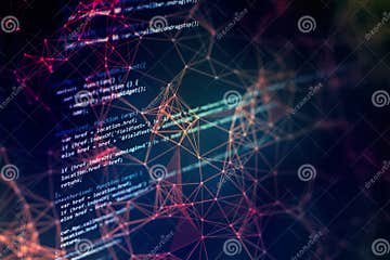 Notebook Closeup Photo. CSS, JavaScript and HTML Usage. Monitor Closeup ...