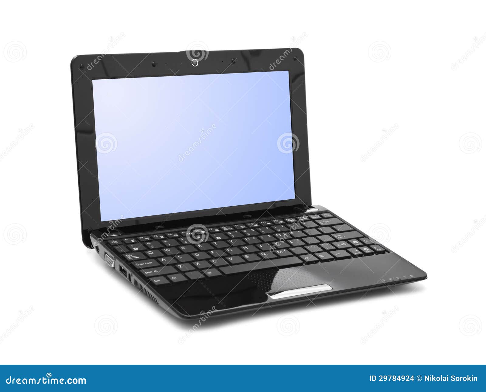 Notebook-Computer stockfoto. Bild von geöffnet, nachricht - 29784924