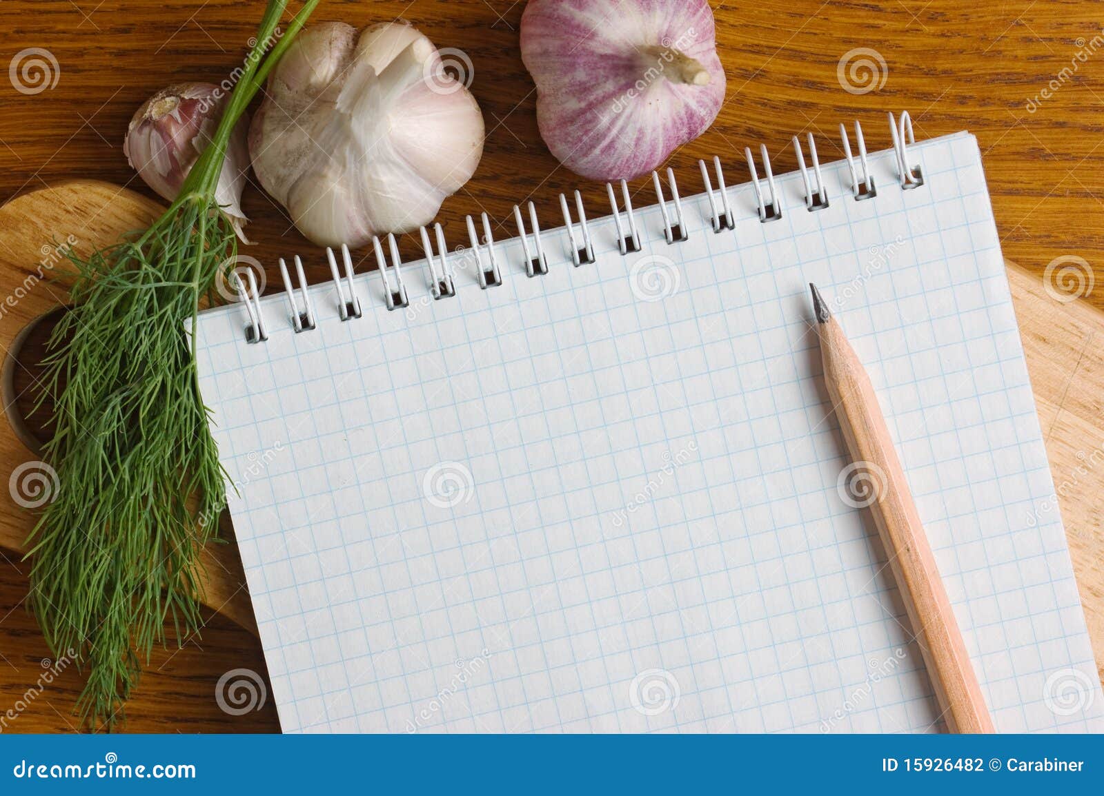 Notebook for Cooking Recipes Stock Photo - Image of cutting, kitchen ...