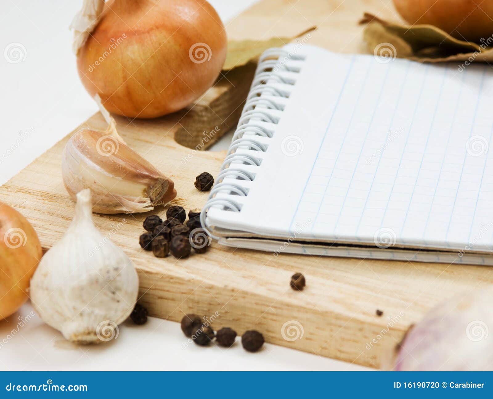 Notebook for Culinary Recipes Stock Photo - Image of culinary, food ...