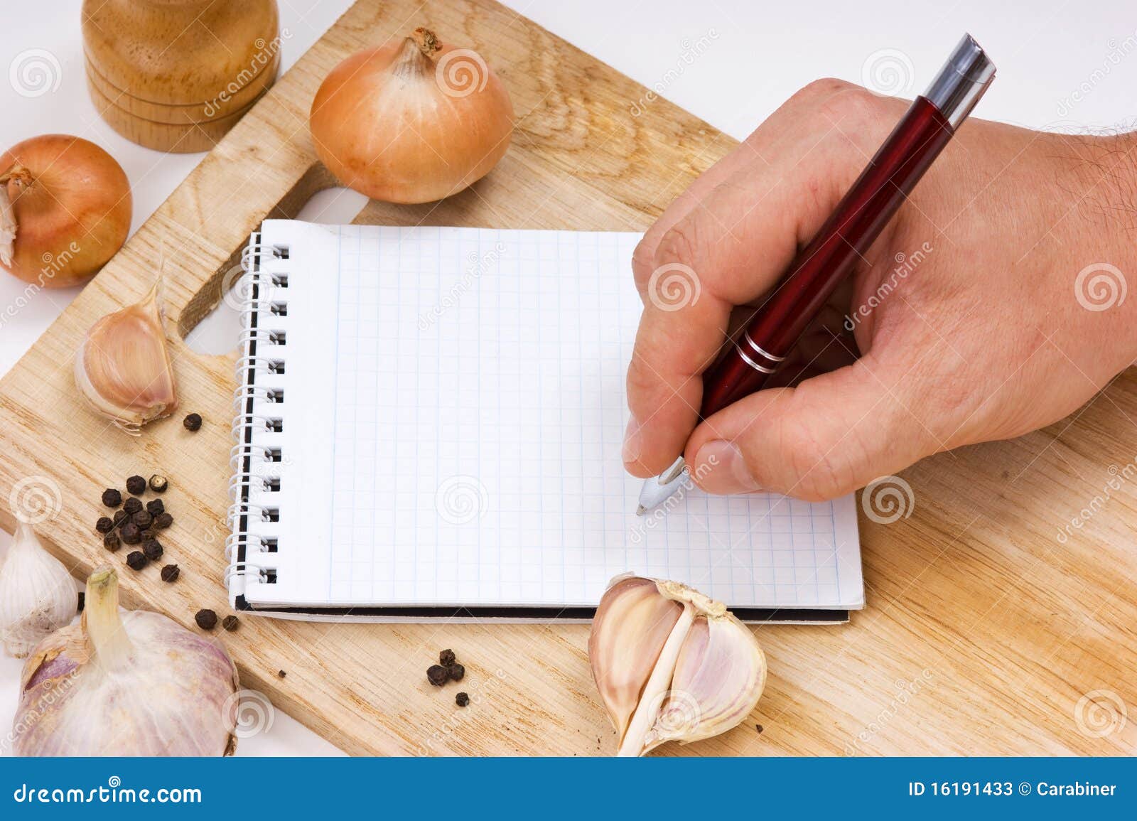 Notebook for Culinary Recipes Stock Image - Image of notebooks, food ...