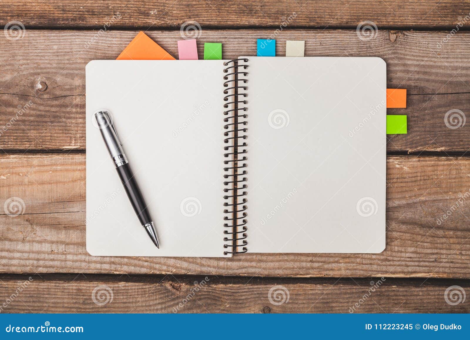 Notebook on desk stock image. Image of flat, school - 112223245