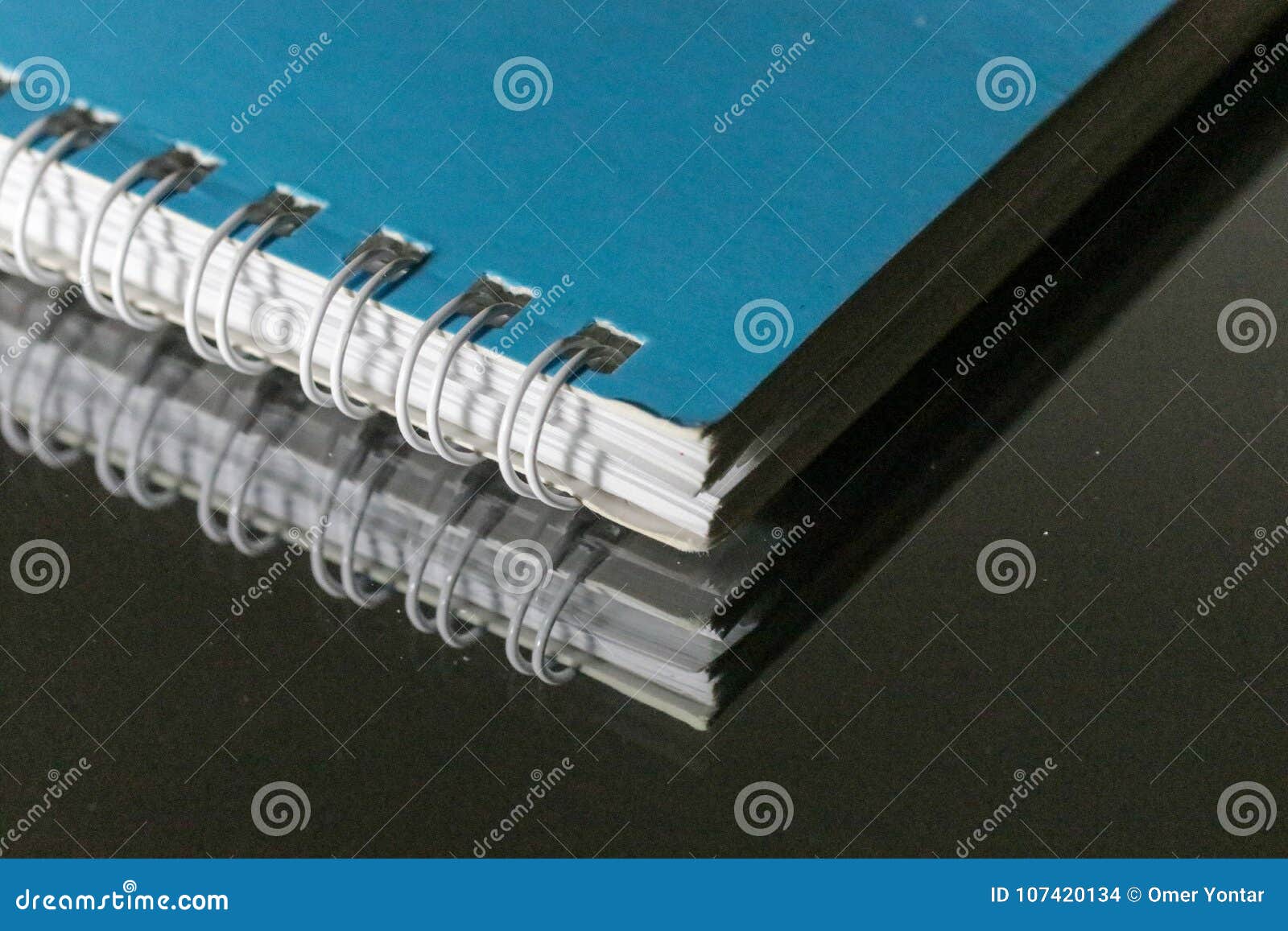 Notebook on the desk stock photo. Image of office, education - 107420134