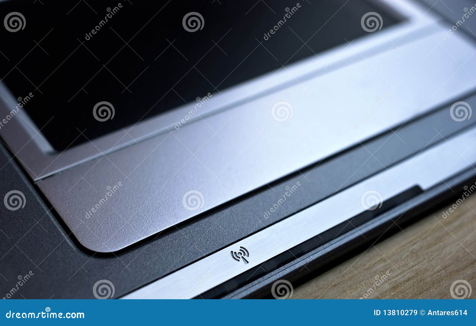 Notebook detail stock image. Image of wireless, desknote - 13810279