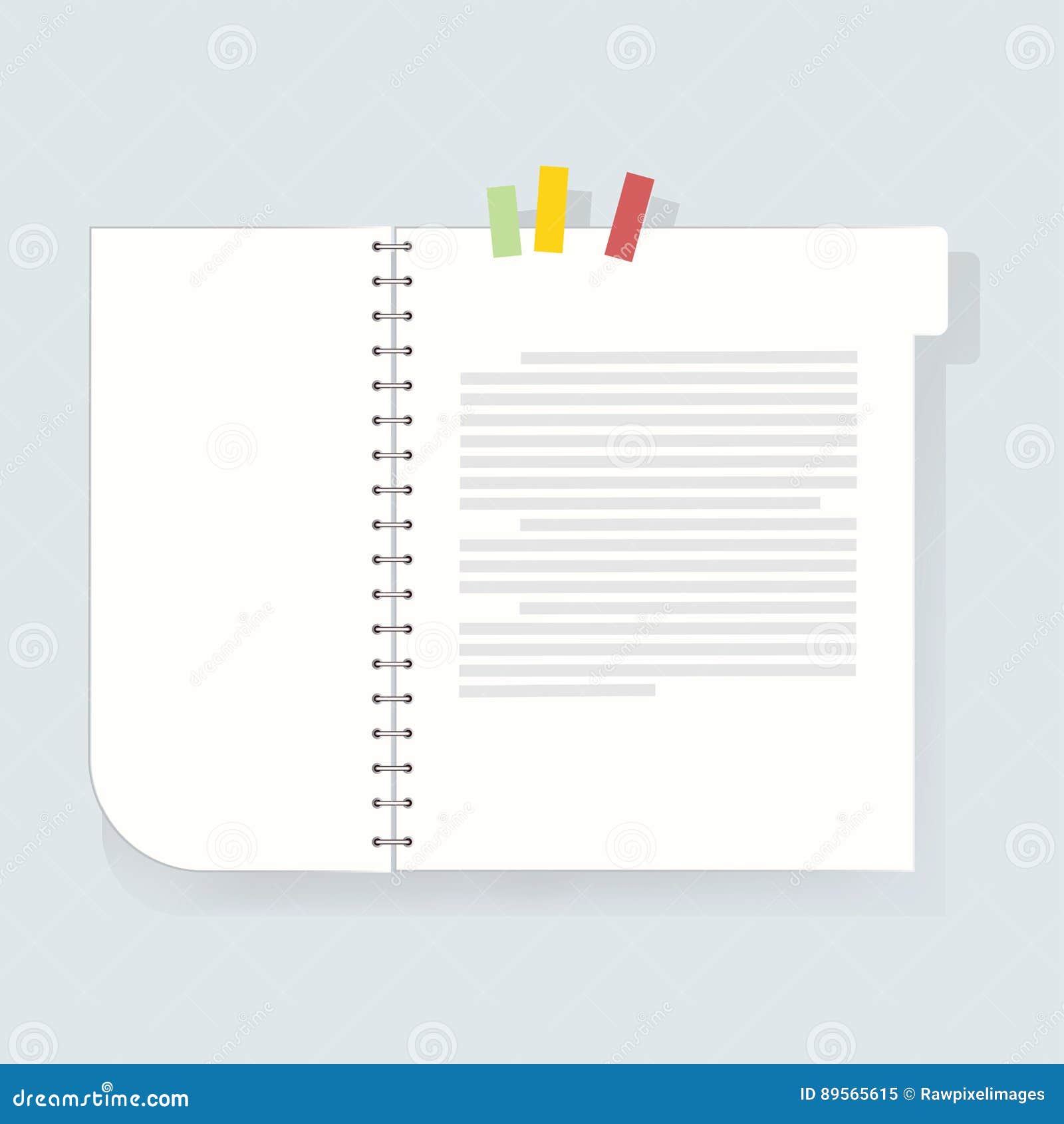 Notebook Diary Icon Vector Illustration Concept Stock Vector ...