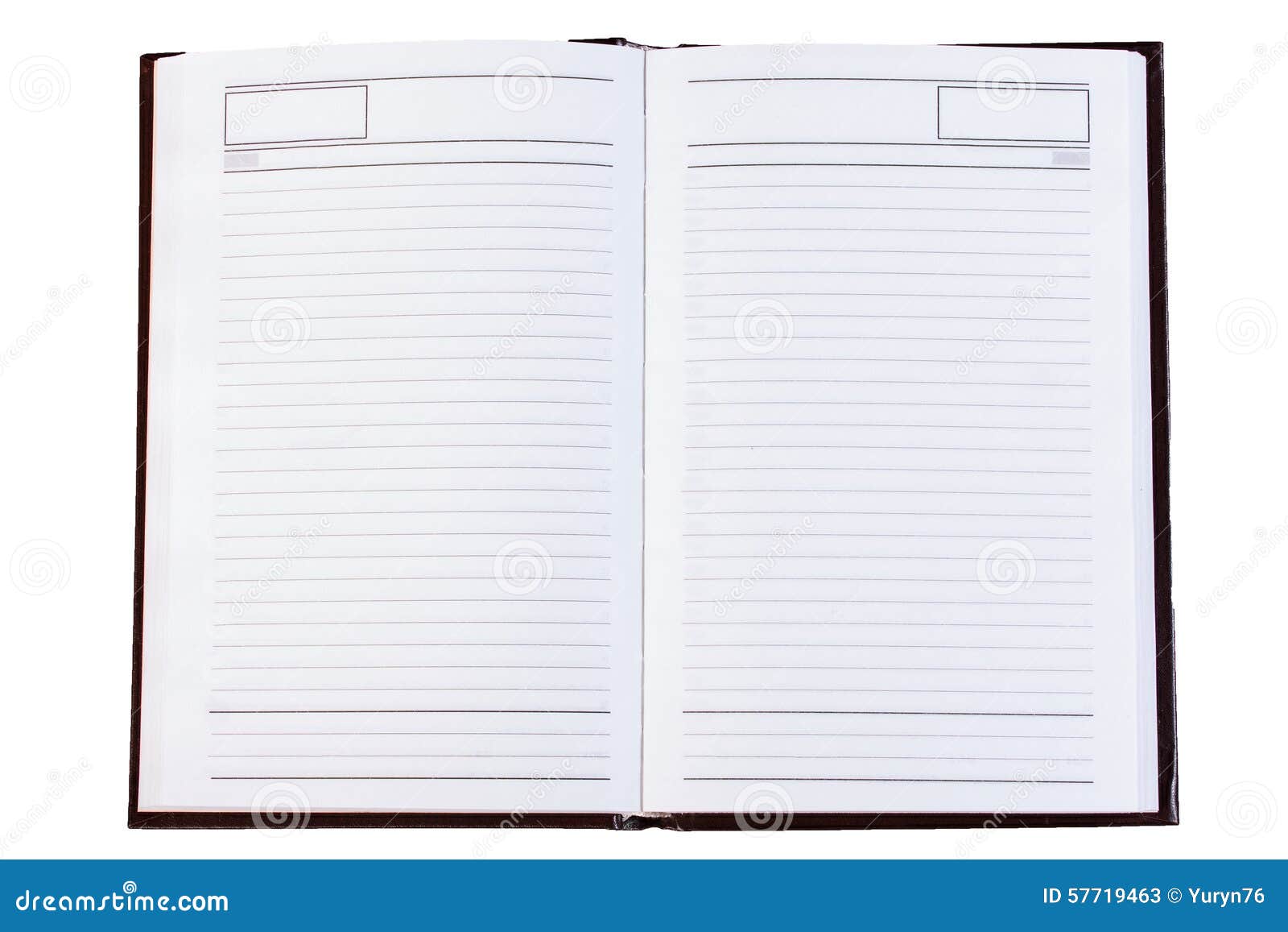Notebook, Diary Stock Photo - Image: 57719463