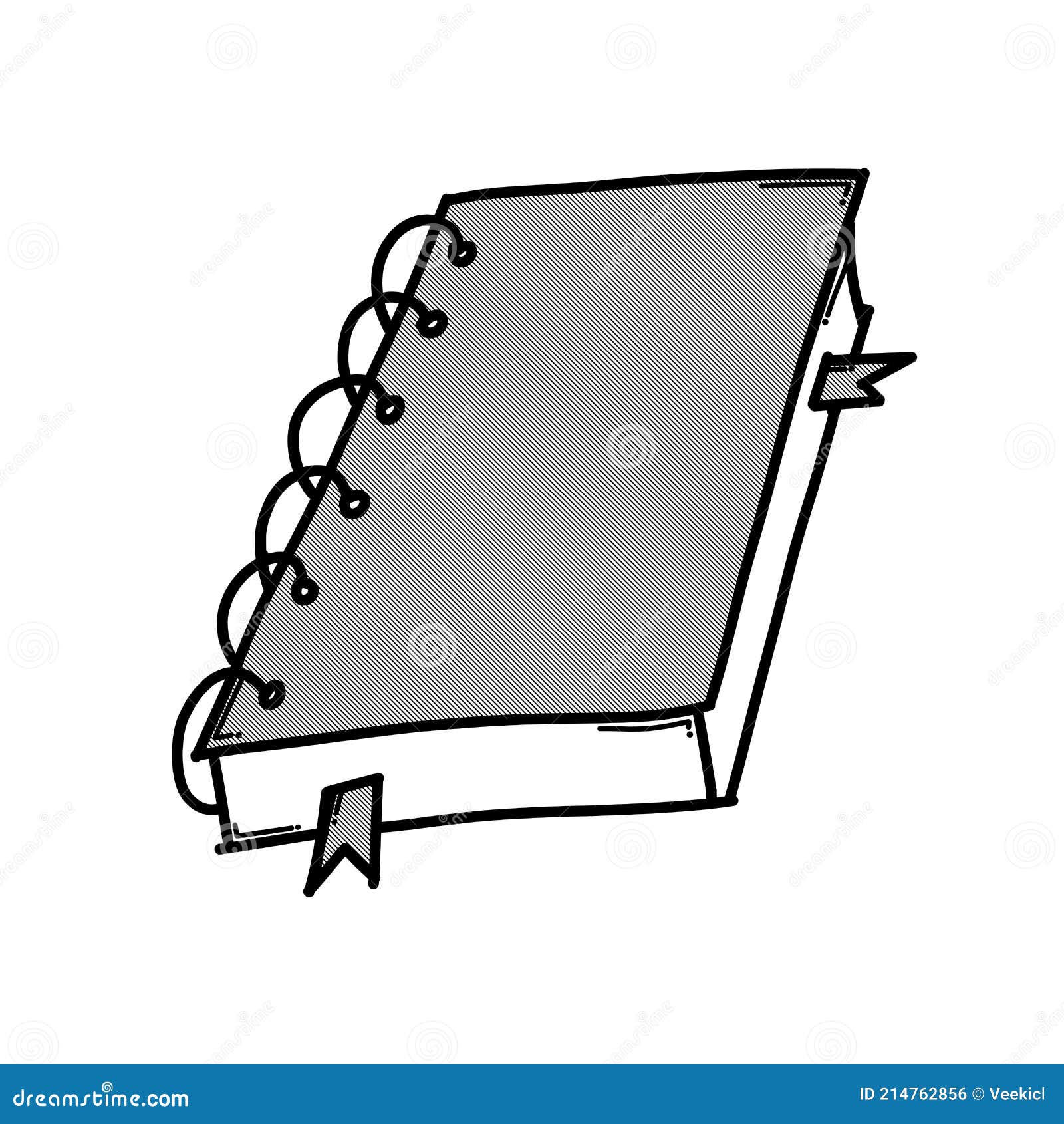 Notebook Doodle Vector Icon. Drawing Sketch Illustration Hand Drawn ...