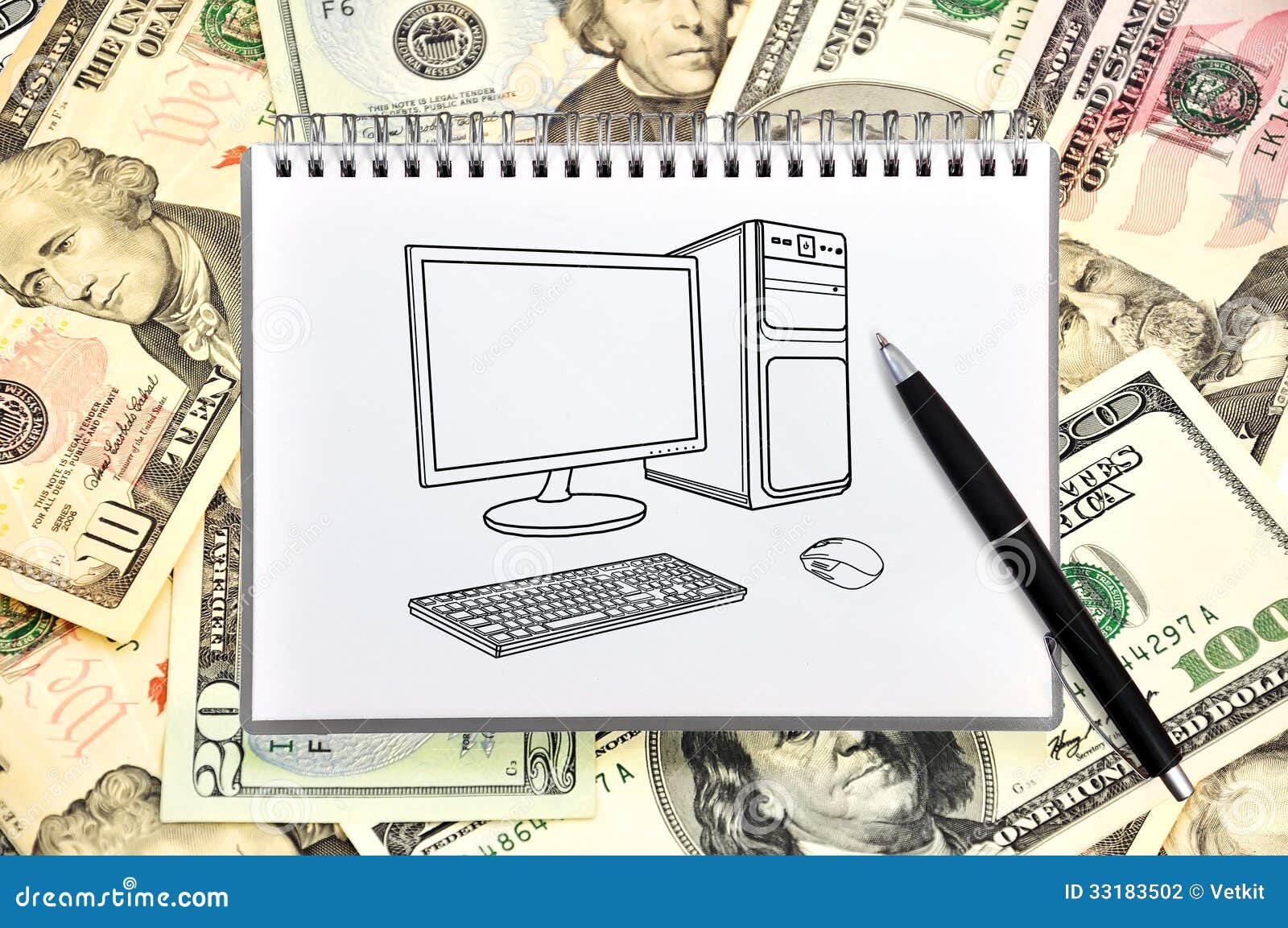 Drawing By Computer Drawing. Stock Photography | CartoonDealer.com ...