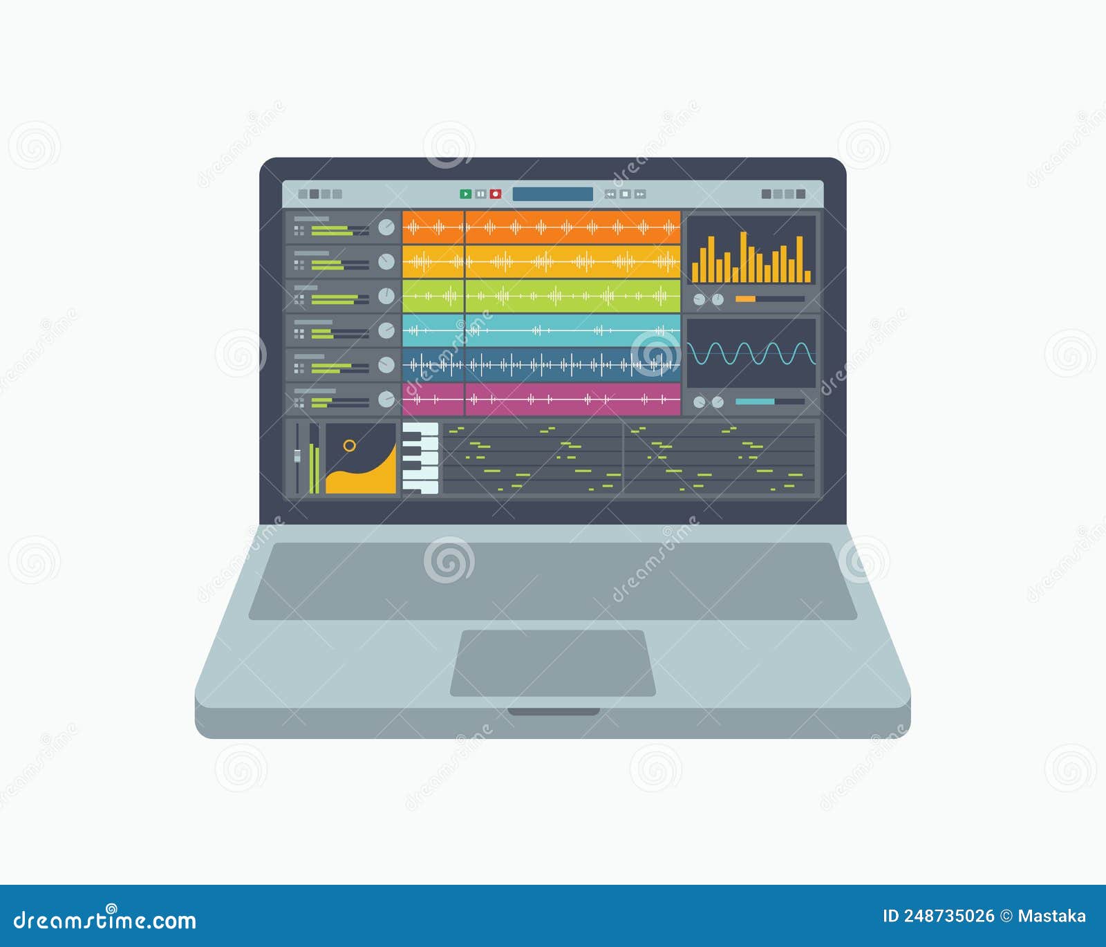 A Notebook with a Fictional Application for Creating, Production and ...