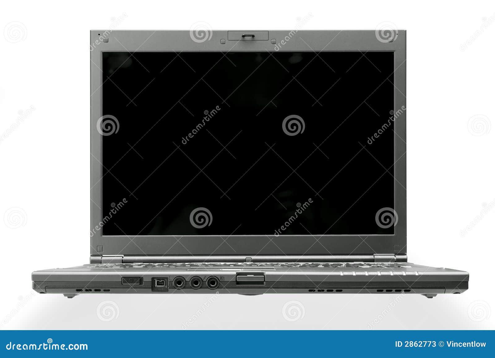 Notebook front stock image. Image of information, empty - 2862773