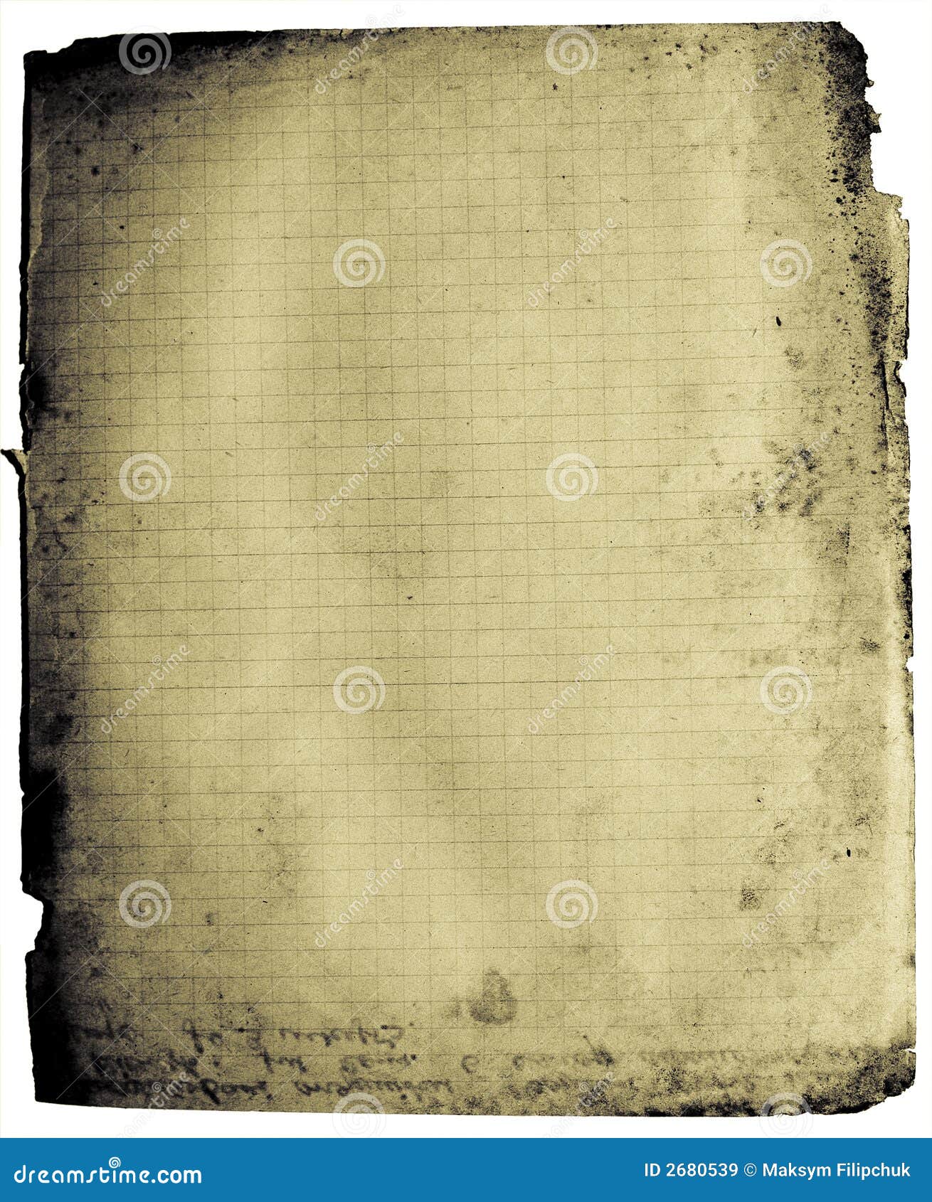 Notebook grunge page stock image. Image of antique, color - 2680539
