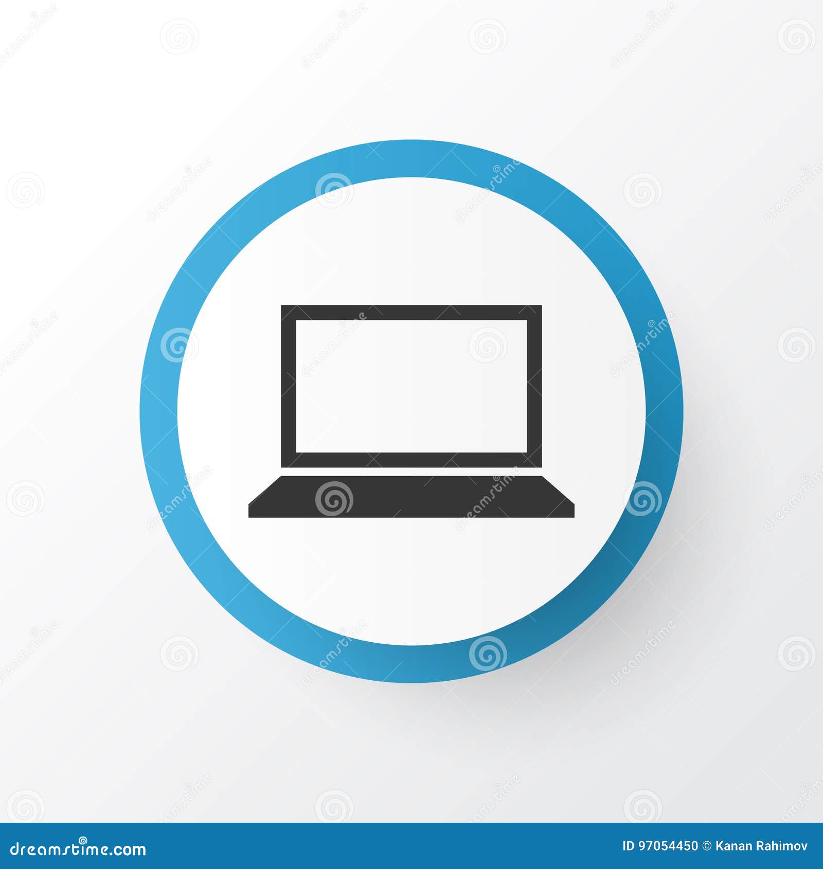 Notebook Icon Symbol. Premium Quality Isolated Laptop Element in Trendy ...