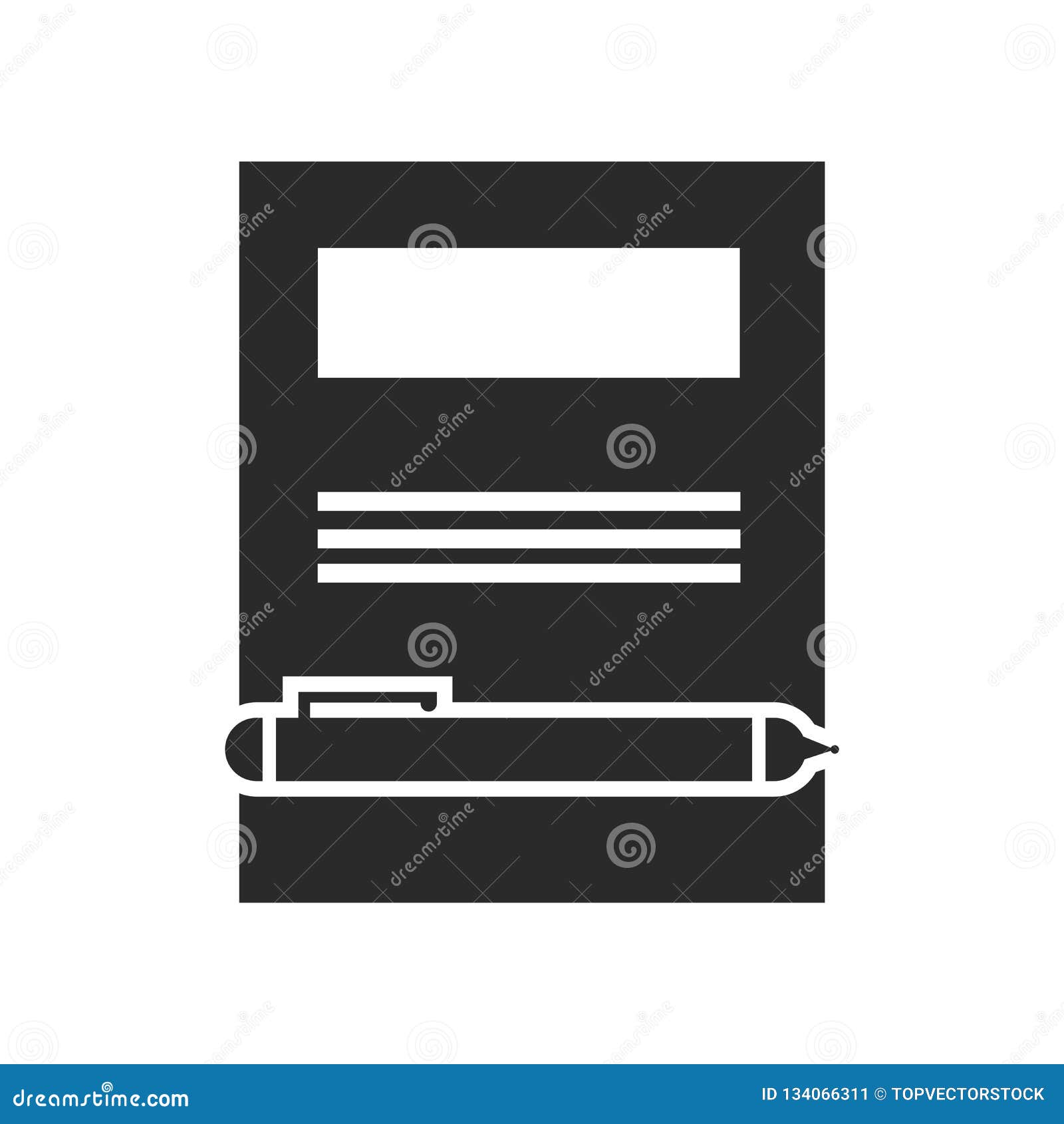 Notebook Icon Vector Sign and Symbol Isolated on White Background ...