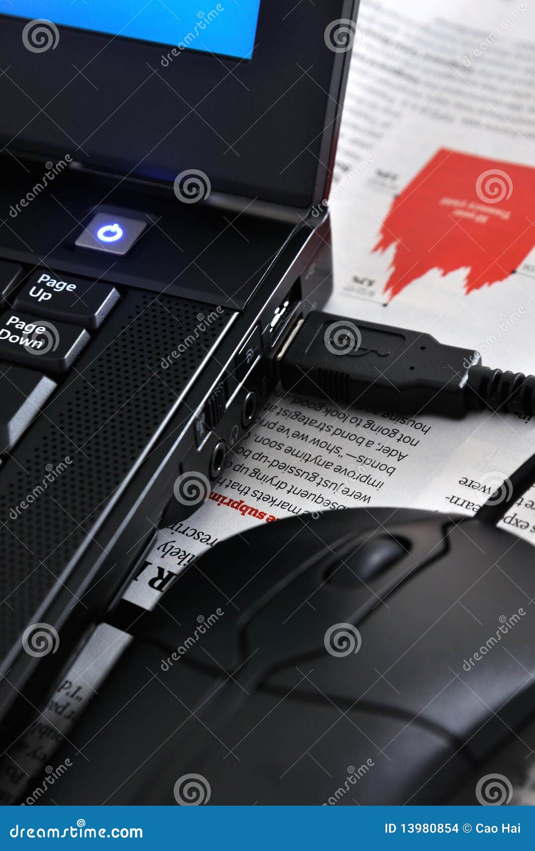 Notebook and information stock photo. Image of finance - 13980854