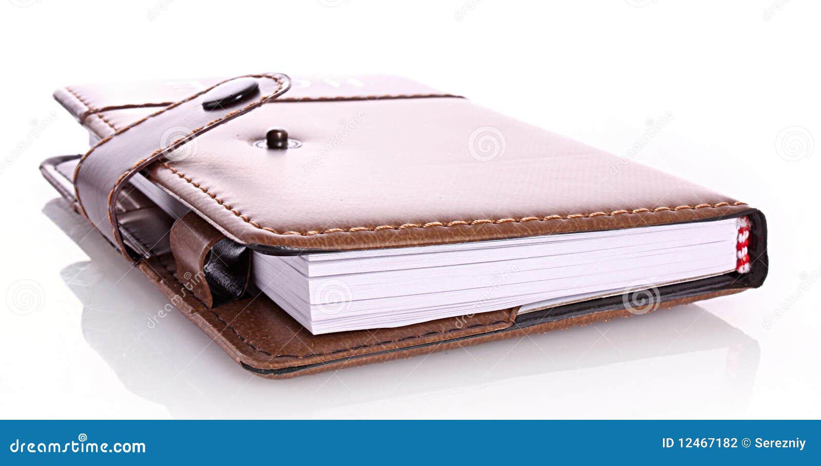 Notebook isolated stock photo. Image of isolated, business - 12467182