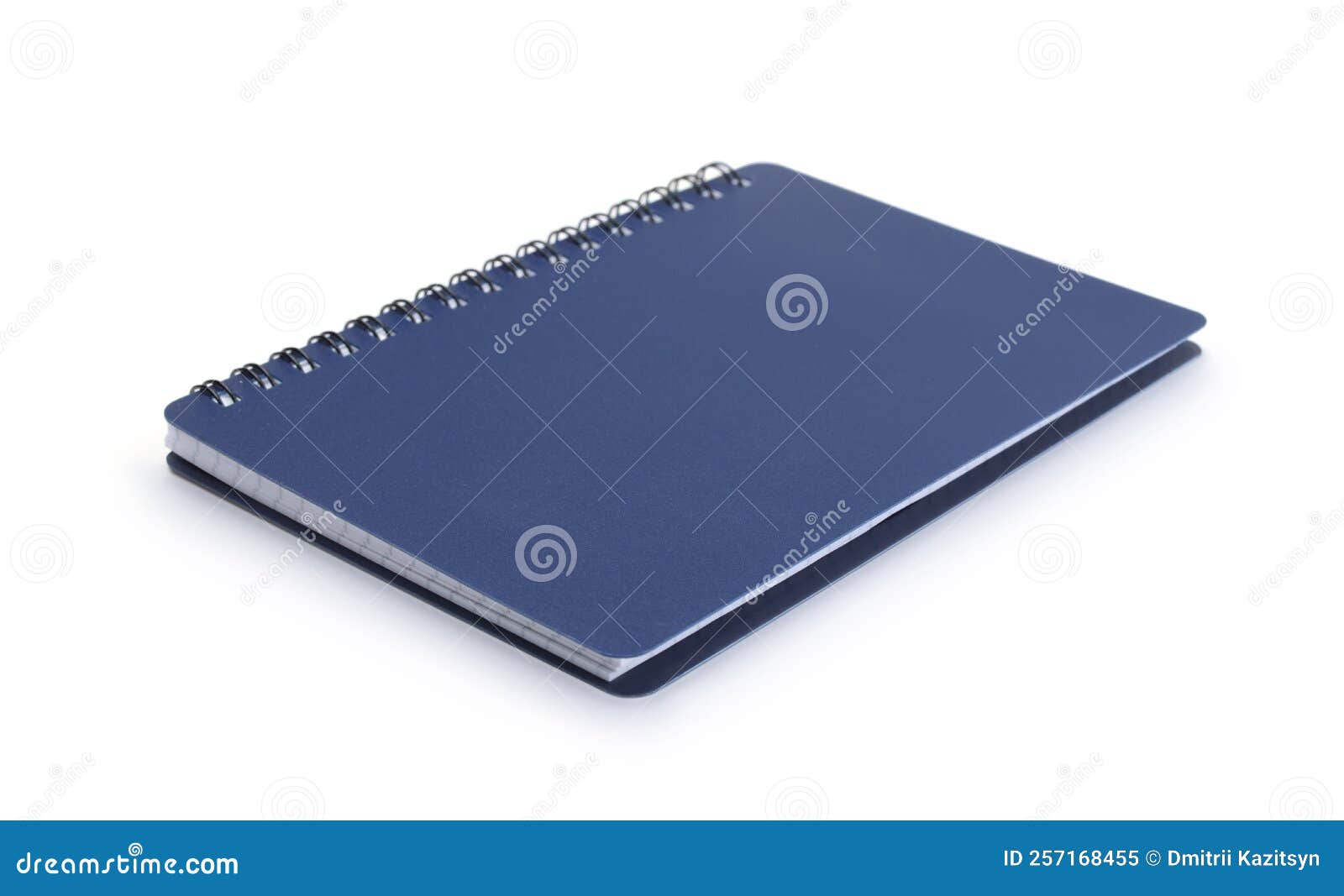 Notebook isolated on white stock image. Image of diary - 257168455