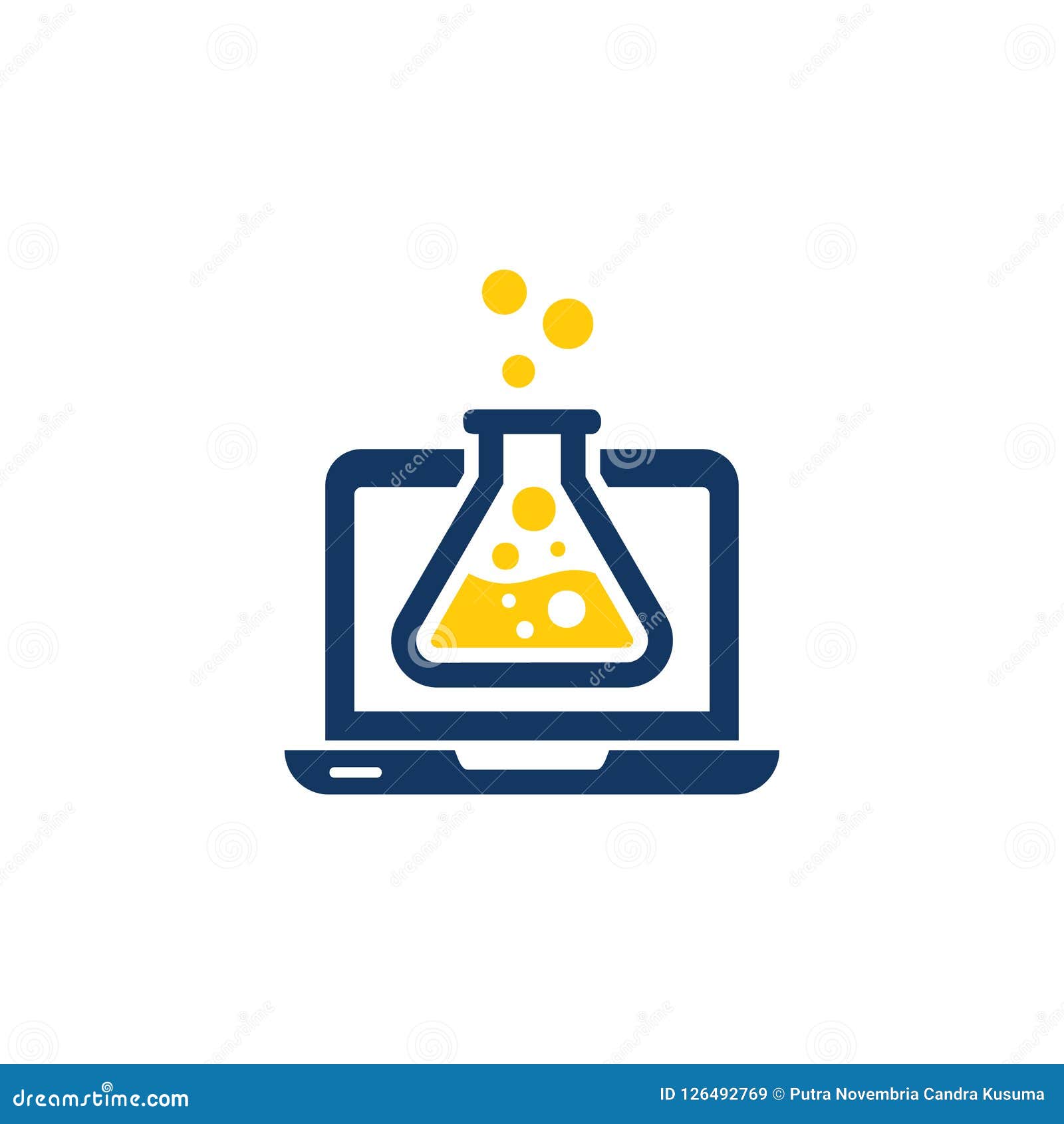 Notebook Lab Logo Icon Design Stock Illustration - Illustration of ...