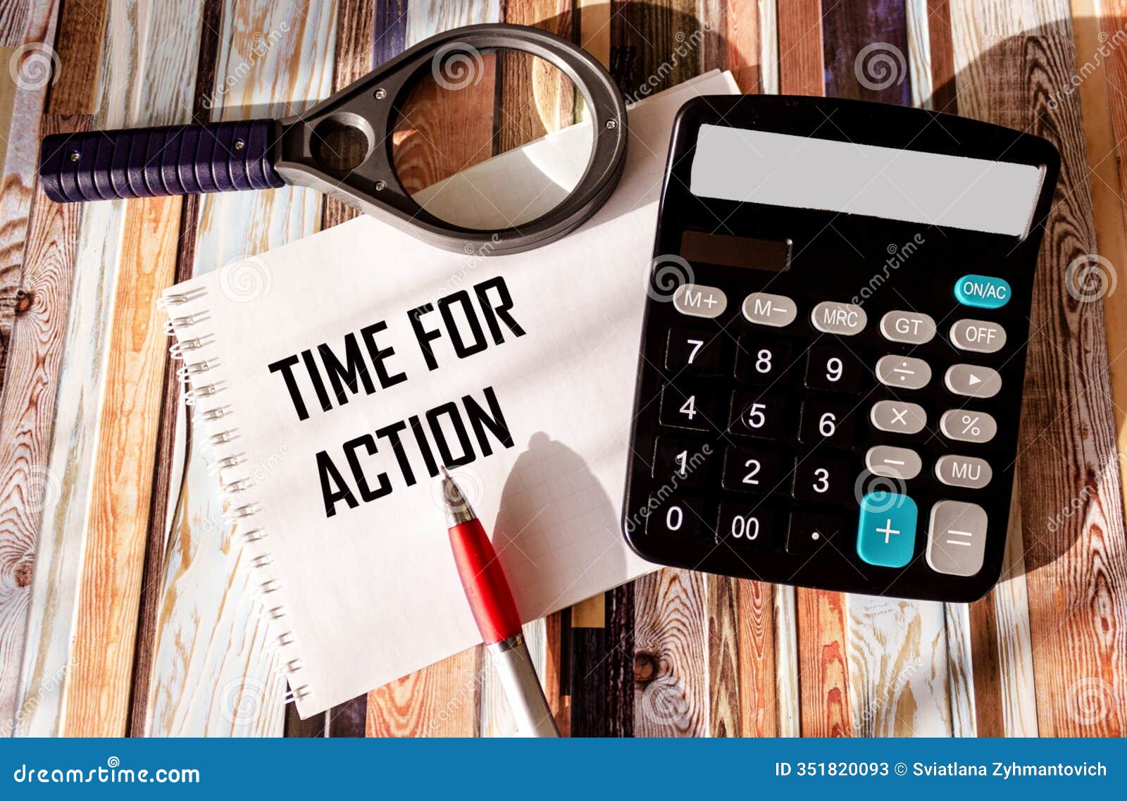 A Notebook Labeled Time To Act. the Concept of Urgency and the Need for ...