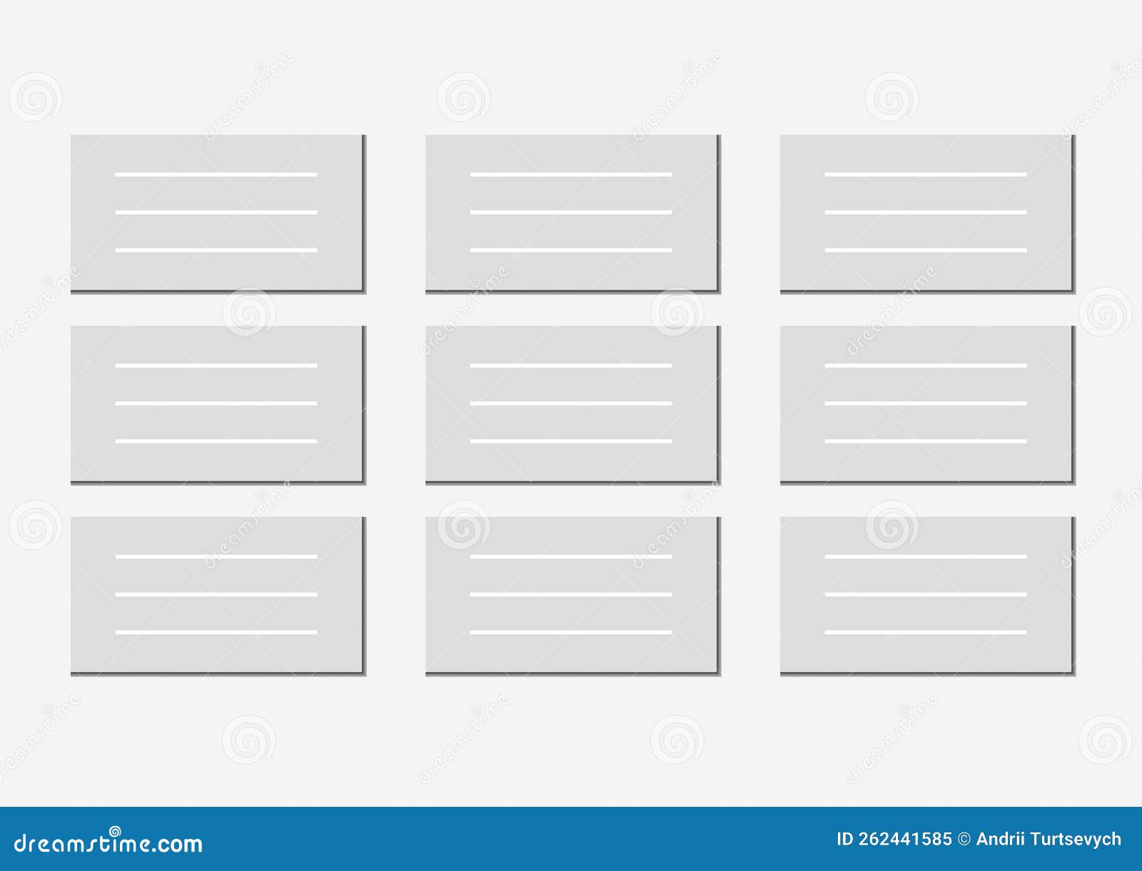 Notebook Labels in Classic Style, Print Ready Set of Nine Stock Vector ...