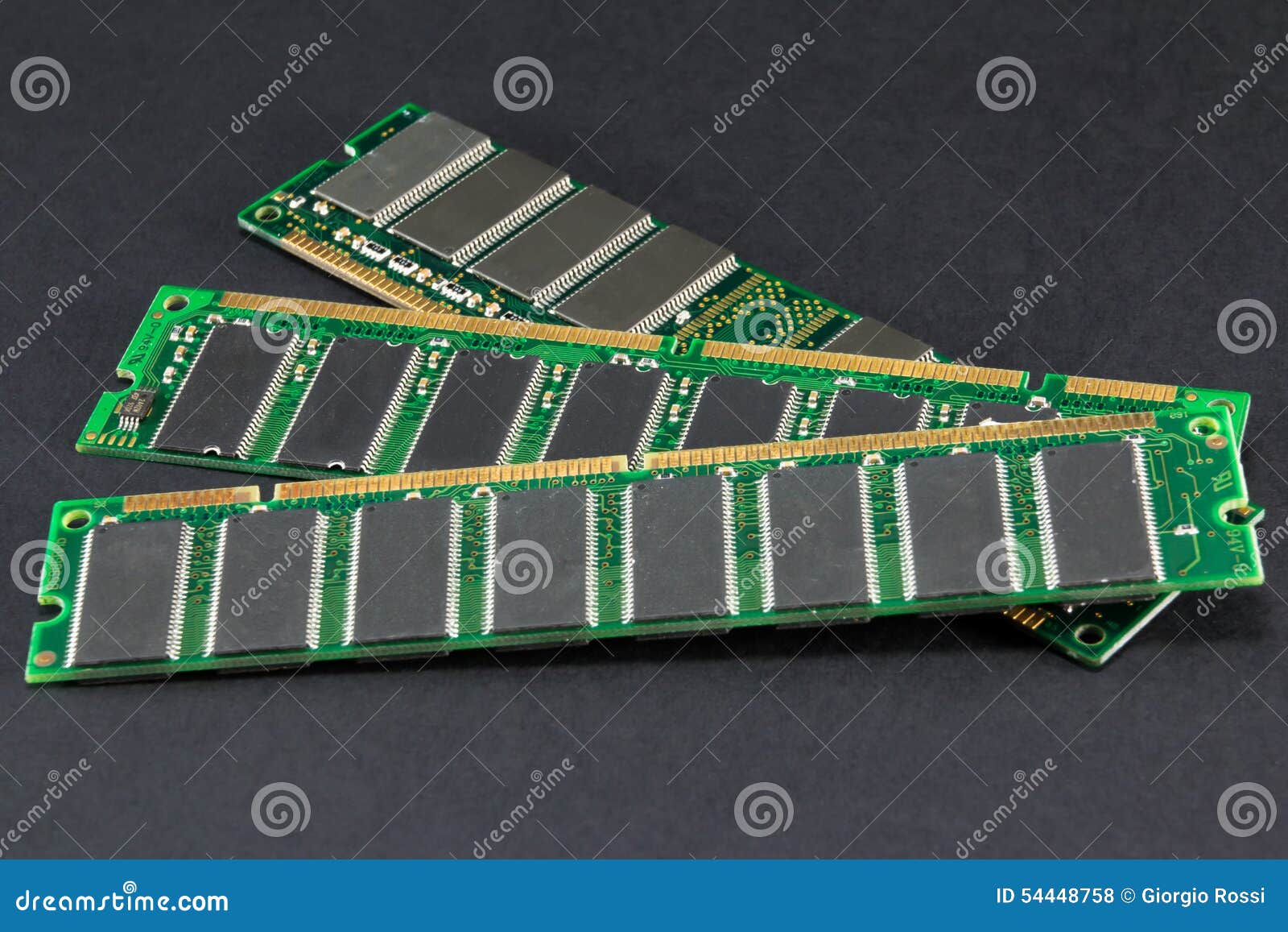 Notebook and Laptop Computer Memory, Pc Memory Banks Stock Photo ...