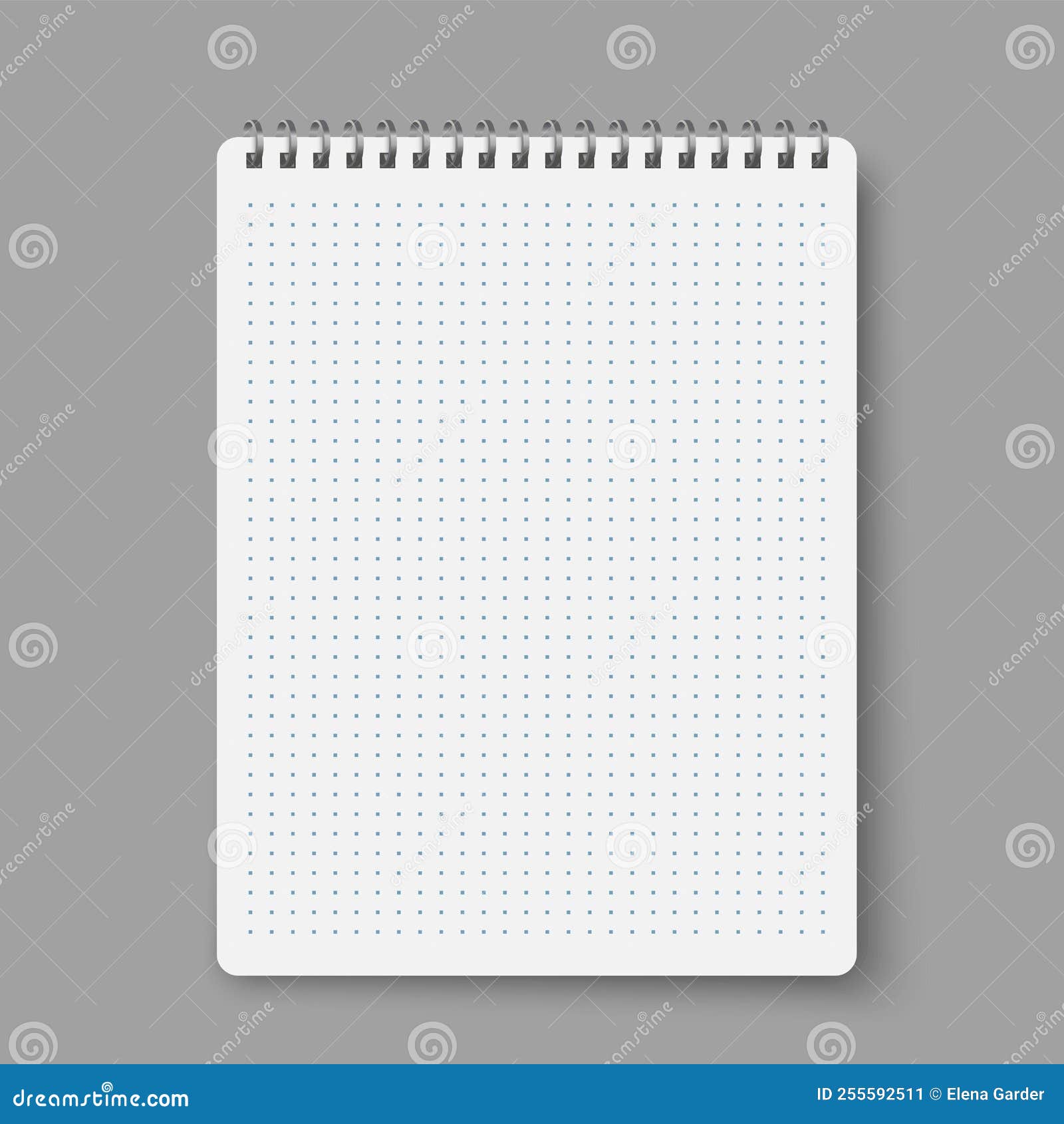 Notepad Page Template