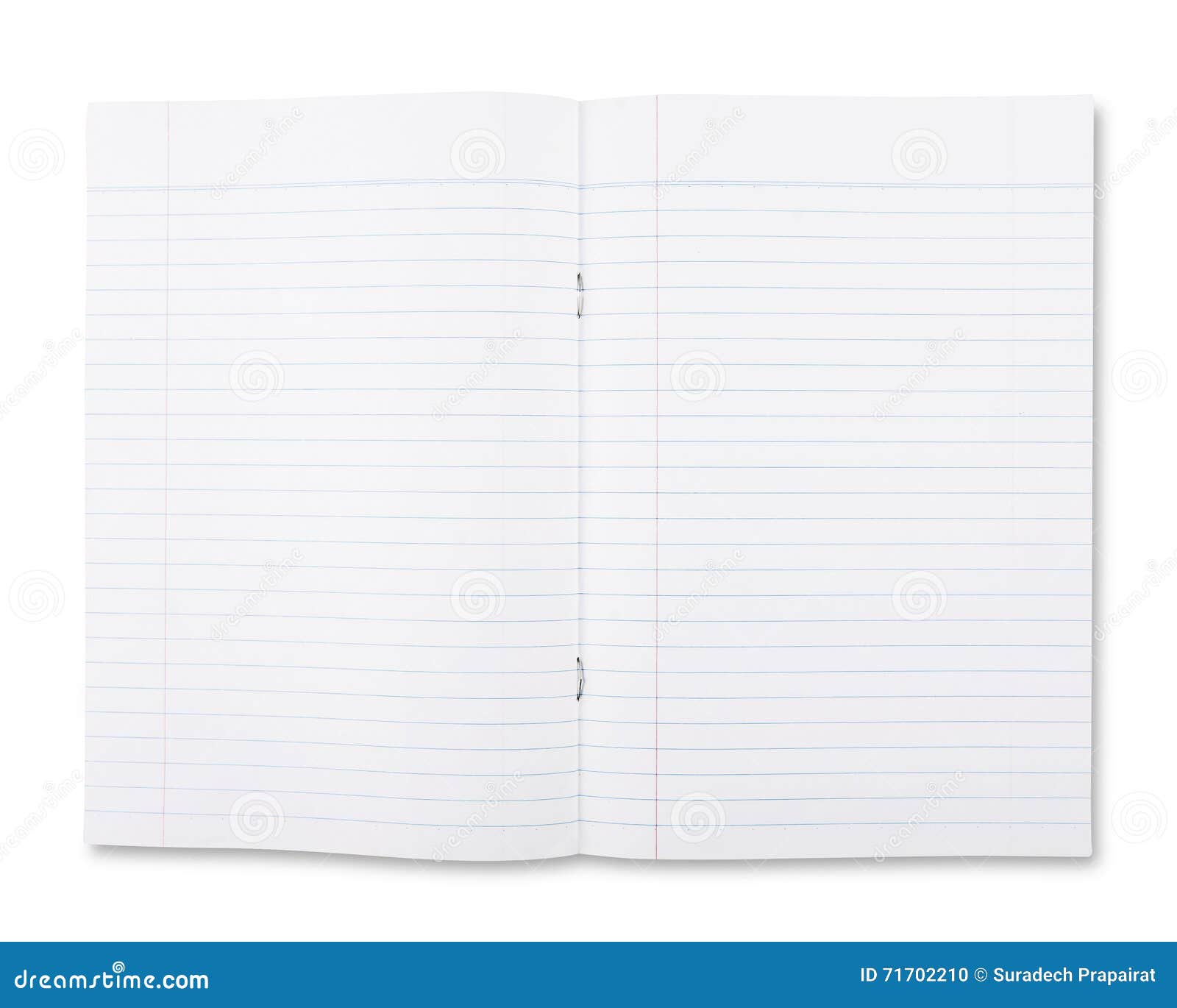 Notebook Lined Paper stock photo. Image of element, ruled - 71702210