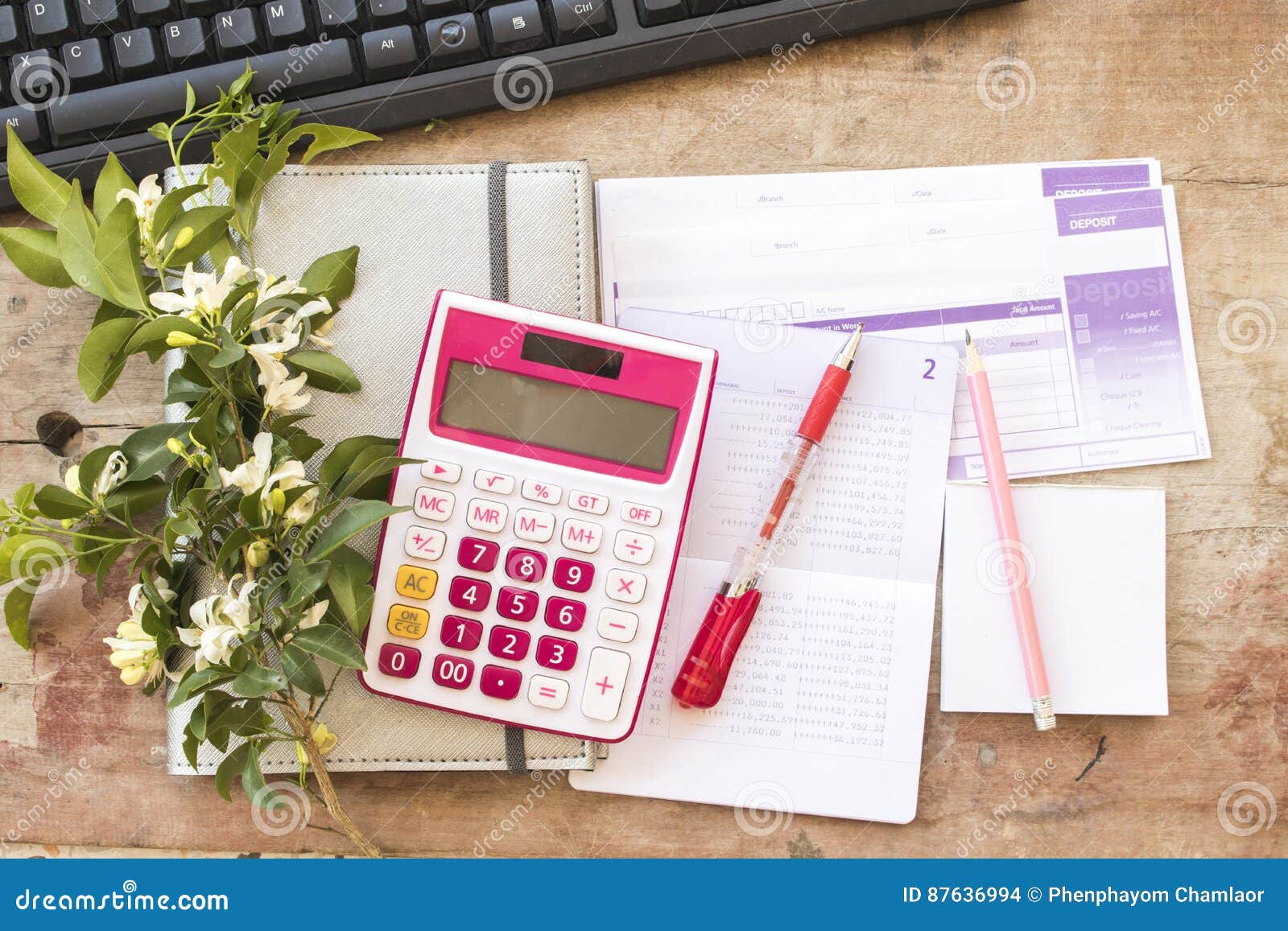 Notebook Monthly Planner Record for Financial and Check Money Stock ...